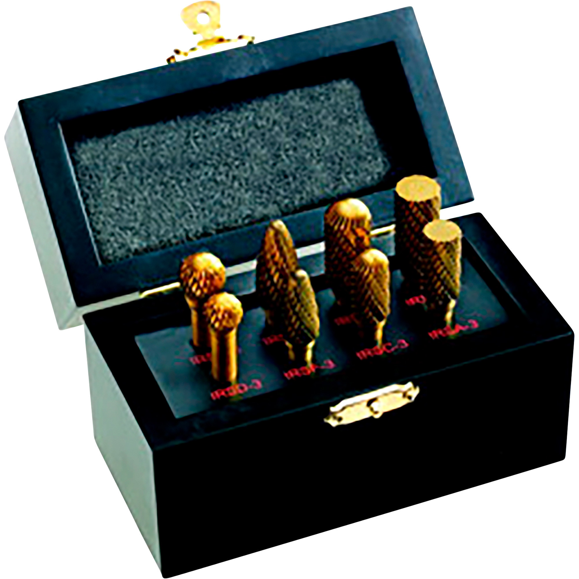 Ingersoll Rand 8-Pc. Carbide Burr Kit with Case, 1/4in. Shank, 1/2in ...