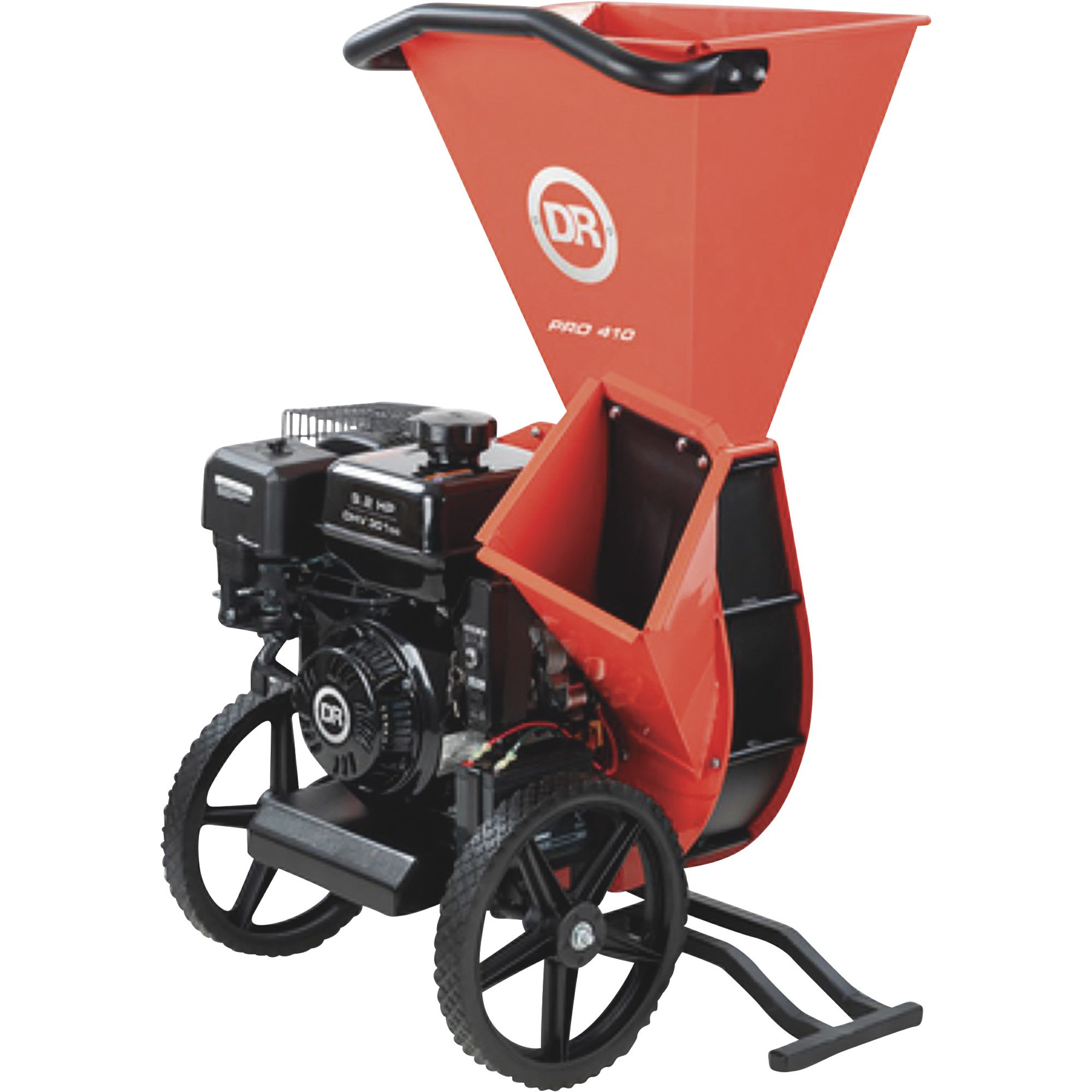 DR Power PRO 410 Chipper/Shredder, 9.2 HP DR Engine, 4in. Capacity ...