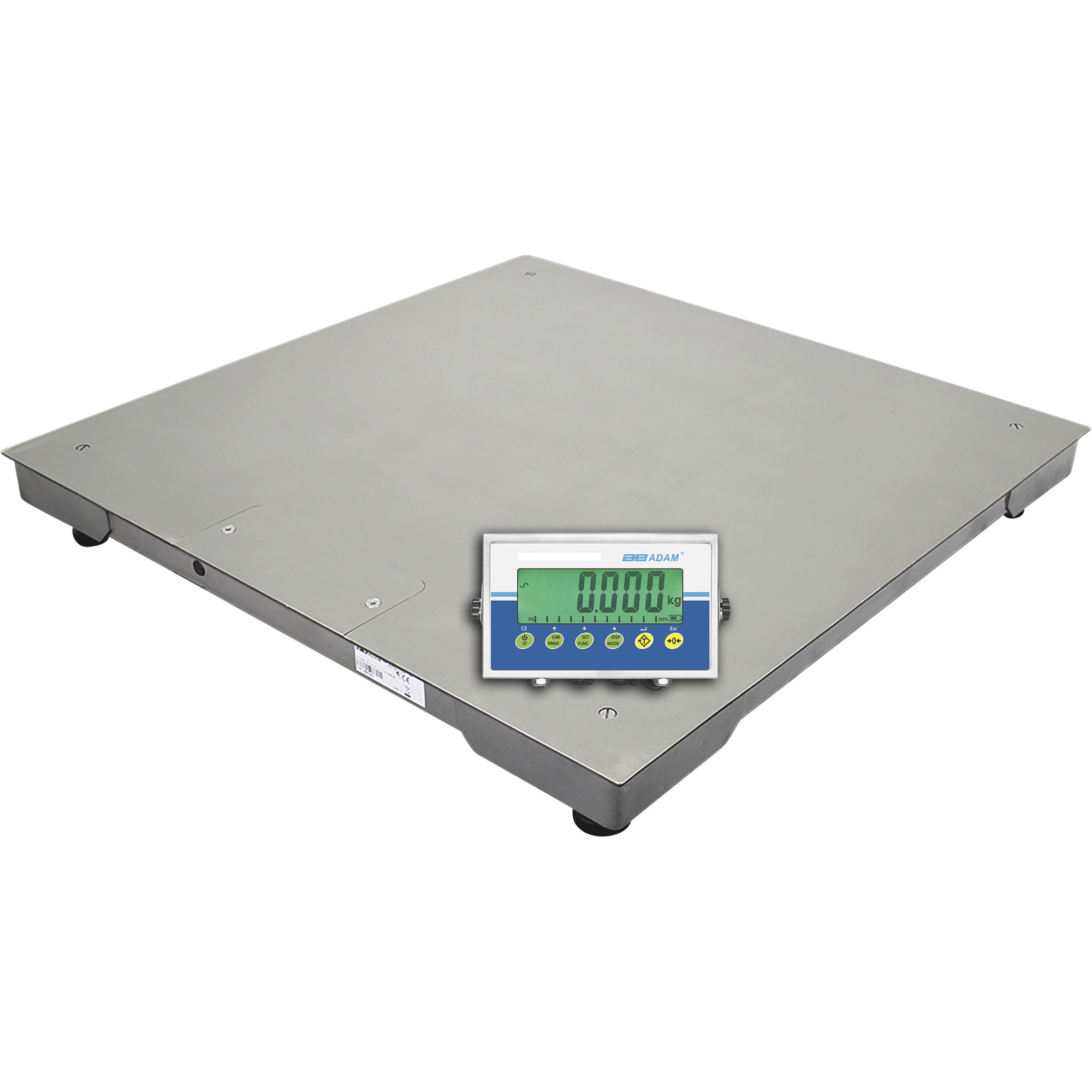 Adam Equipment Platform Scale with Indicator, 2500-Lb. Capacity, Model ...