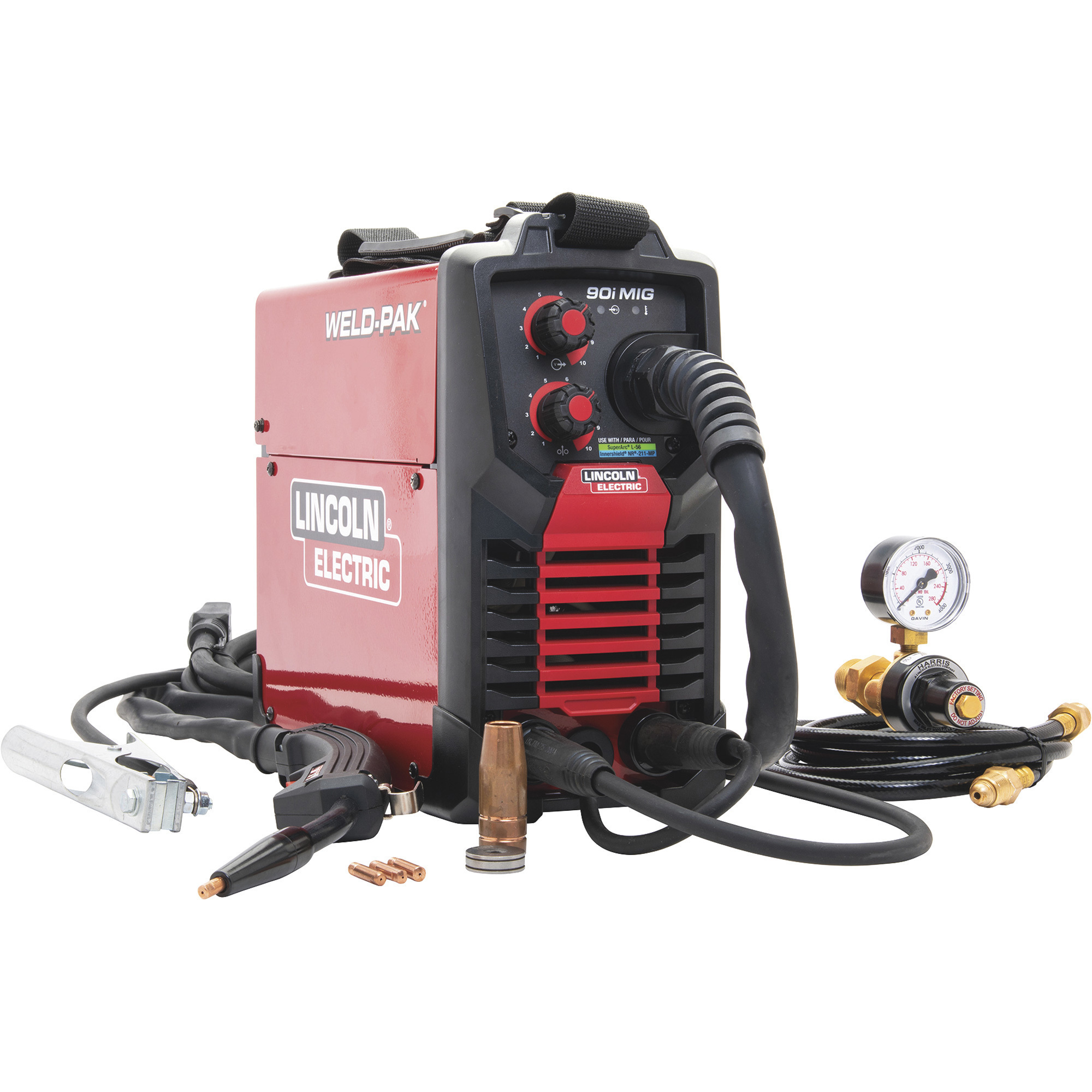 Lincoln Electric 120V, 120 Amp, Inverter MIG Welder, Flux Core Welder ...