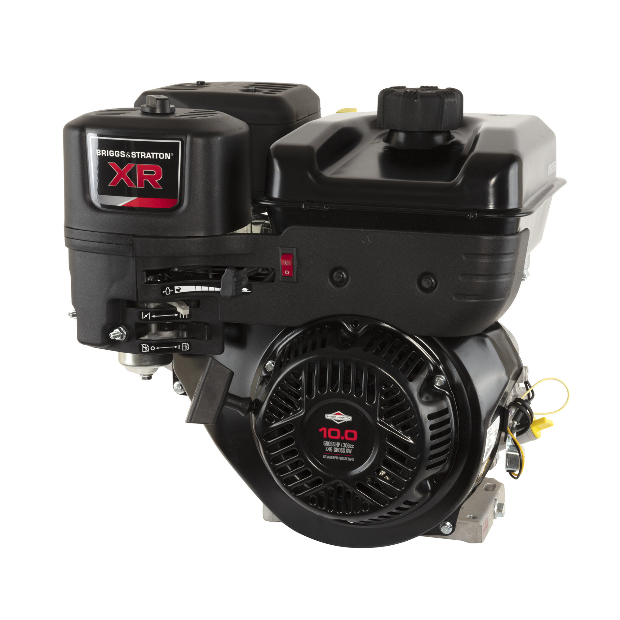 Briggs & Stratton Horizontal OHV Engine, 306cc, 1450 Series, 1in. x 3 3 ...