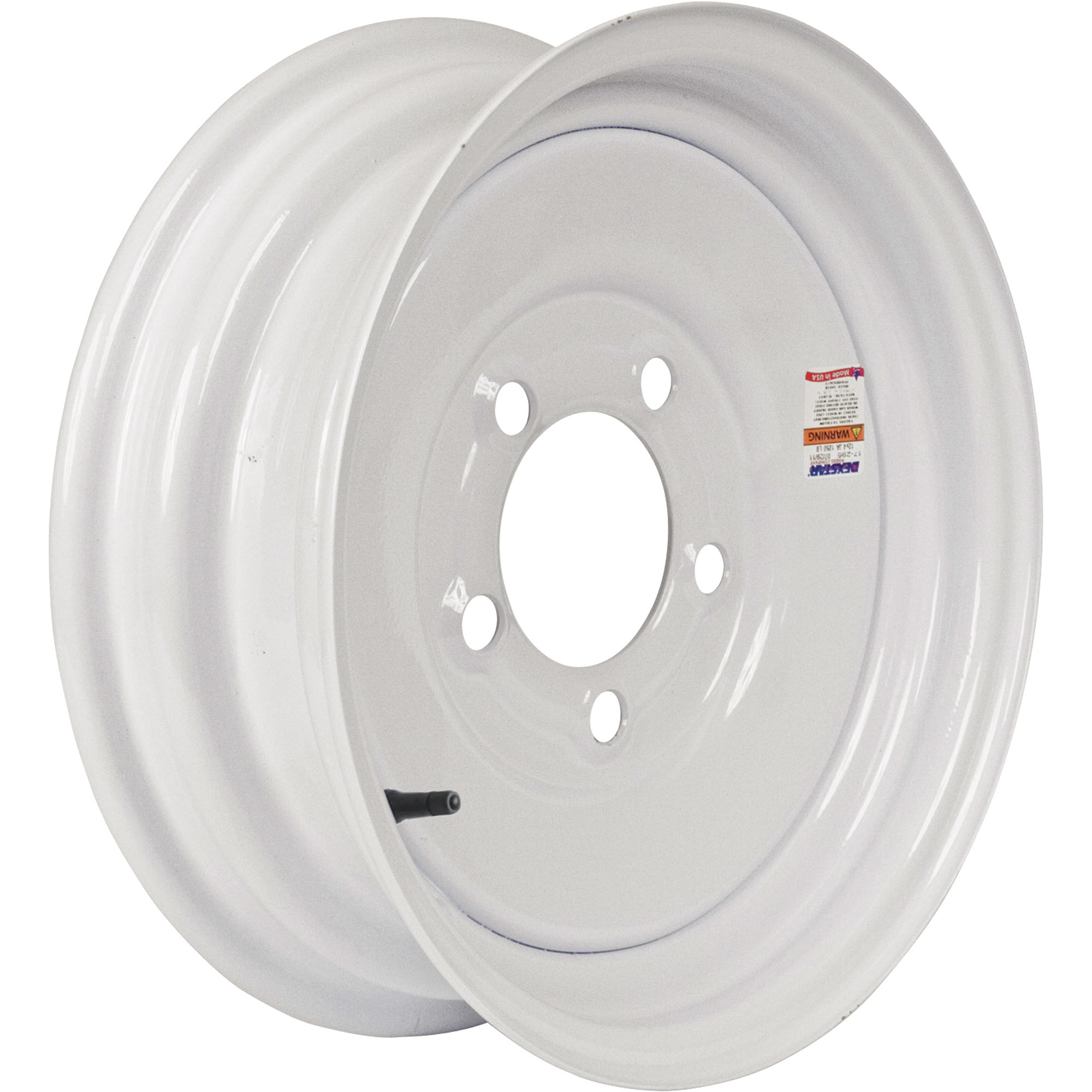 Martin Wheel 12in. Standard Trailer Tire Wheel, Rim Only, Fits Tire ...