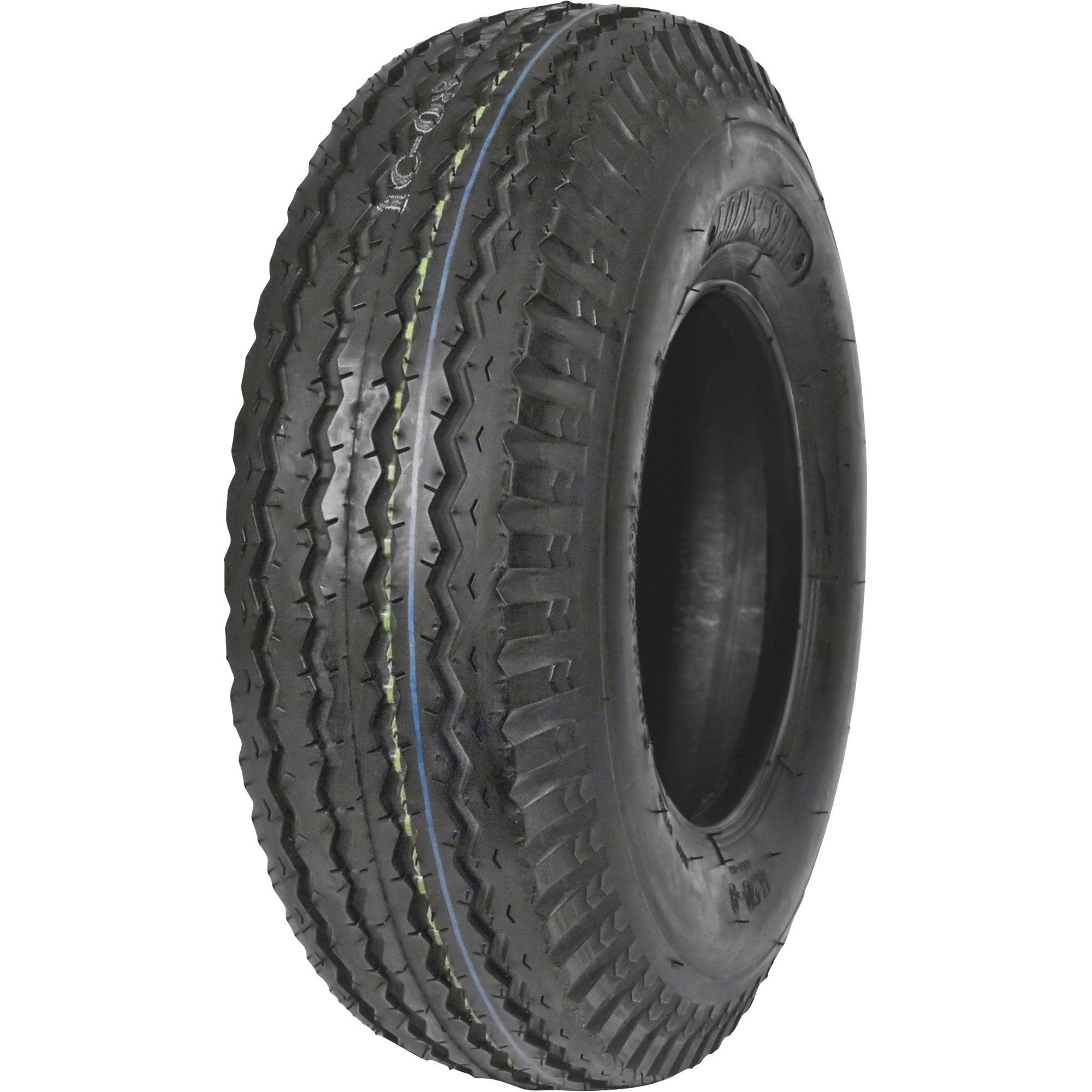 HI-RUN, Highway Trailer Tire, Bias-ply, Tire Size 4.80-8, Load Range ...