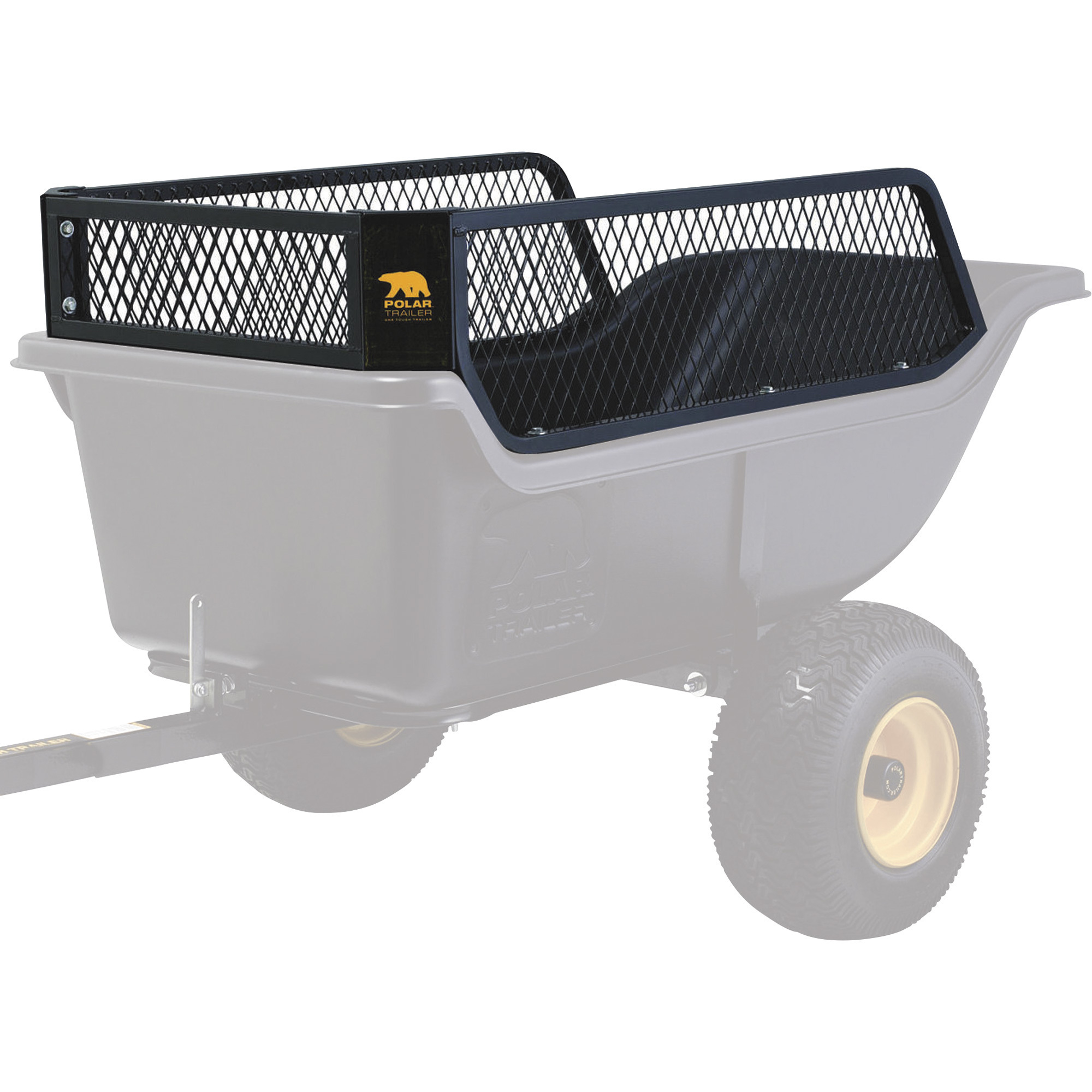 Polar Sport Side Rail Extension Kit for Series 1200 Polar ATV Trailer ...