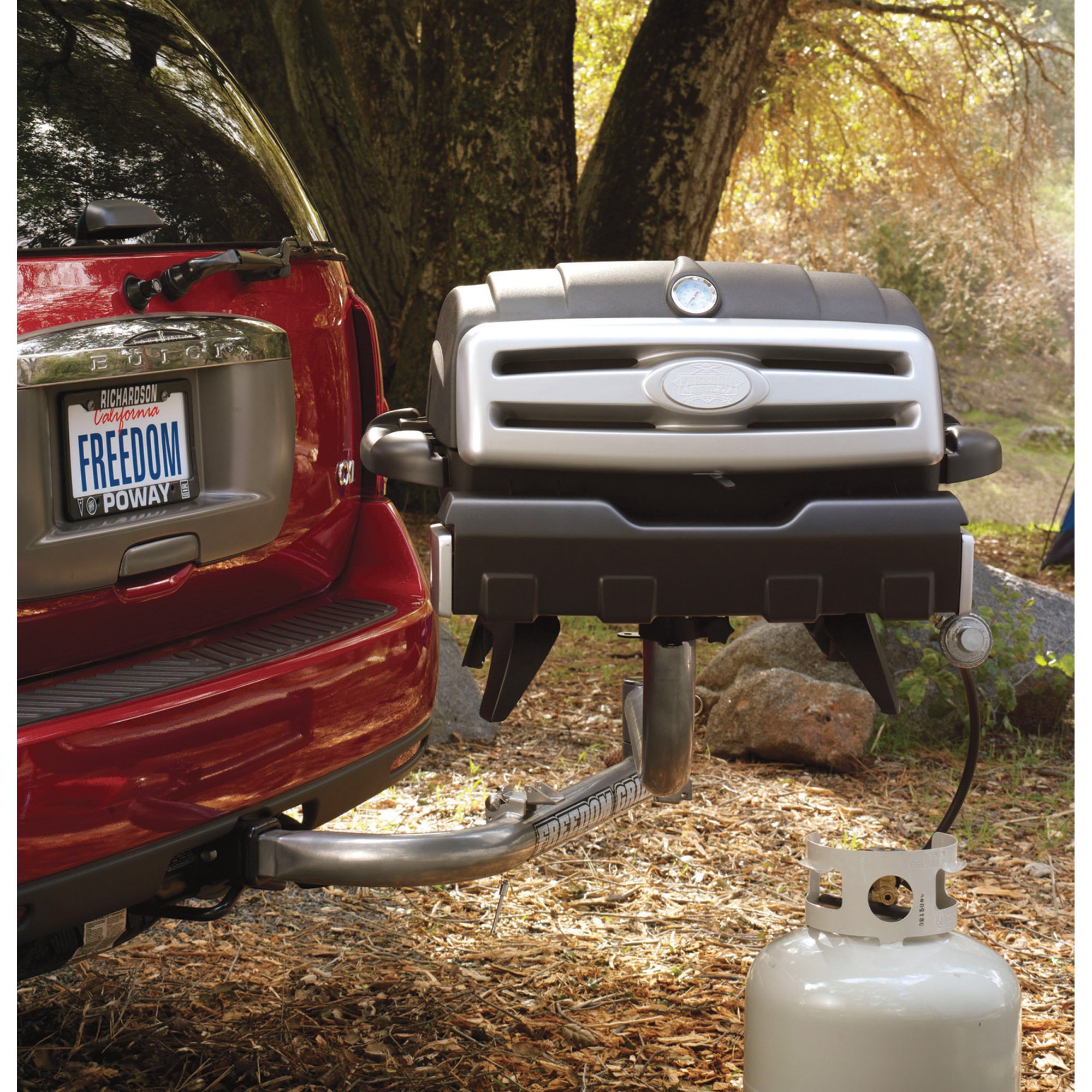 Freedom Grill Hitch-Mounted BBQ Grill — 16,000 BTU, Model# FG-50 ...