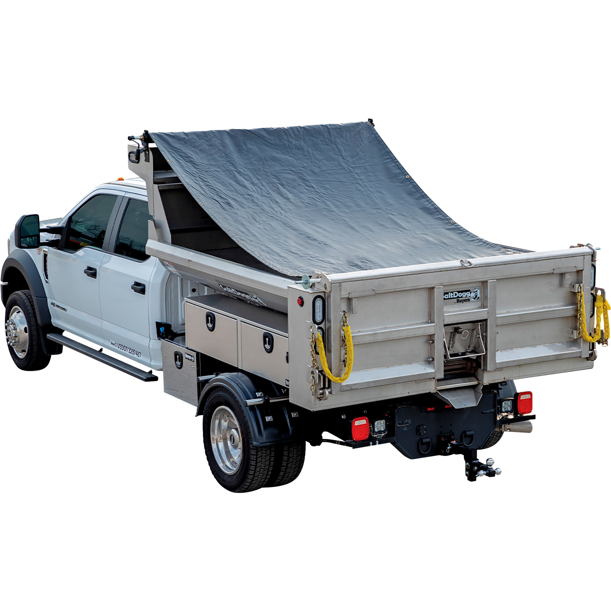 TruckStar Dump Tarp Roller Kit, 7 1/2Fft. x 18ft. Mesh Tarp, Model ...