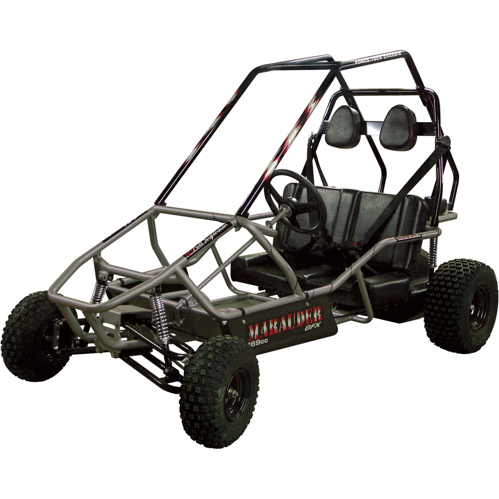 Manco Silver Fox GFX Go-Kart — 6.5 HP, Model# 616B | Northern Tool