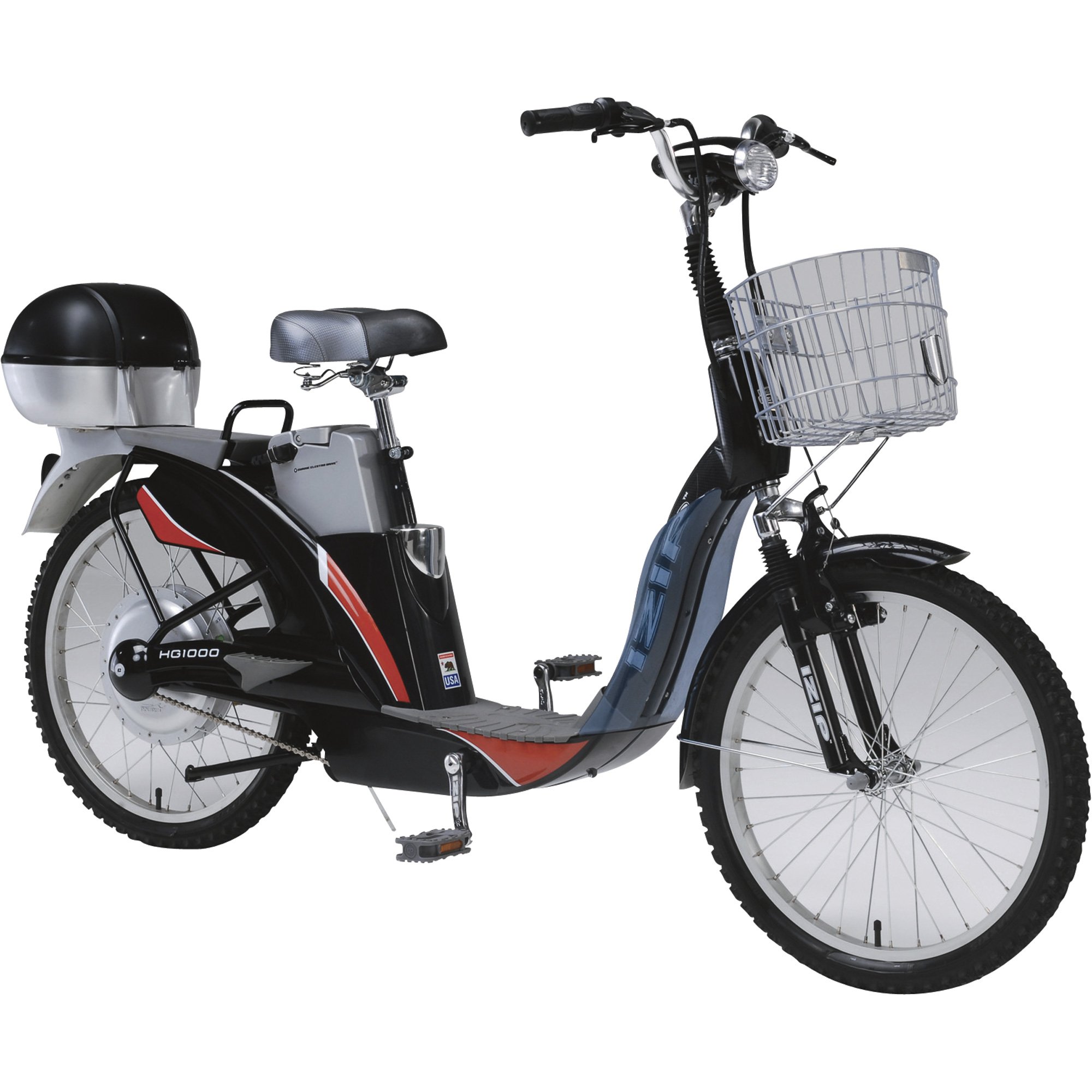 Currie Technologies Electric Bike, Model# IZ-HG8-BK | Northern Tool