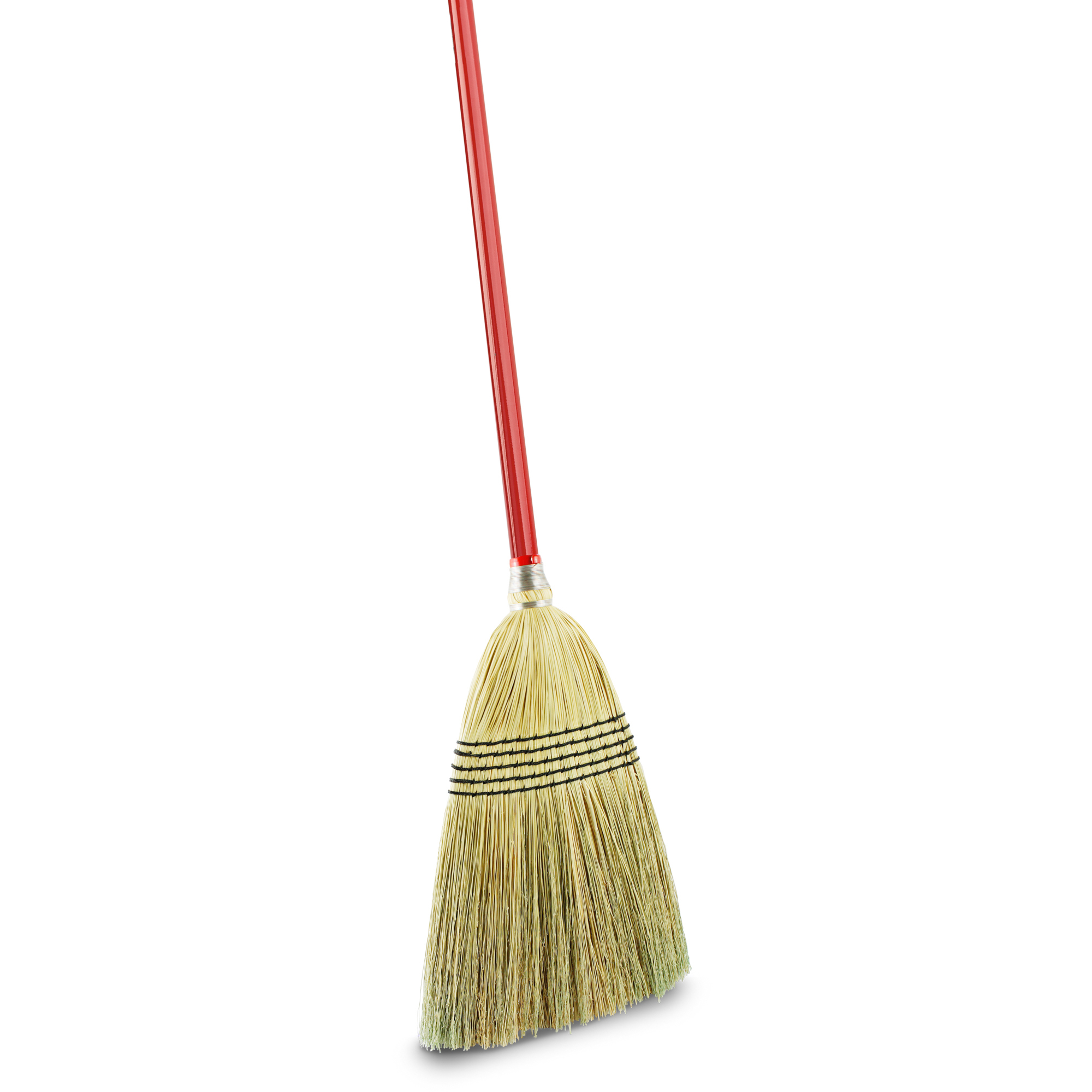 Libman 14in. Janitor Corn Broom, 57in.L Handle, Model# 502 | Northern Tool