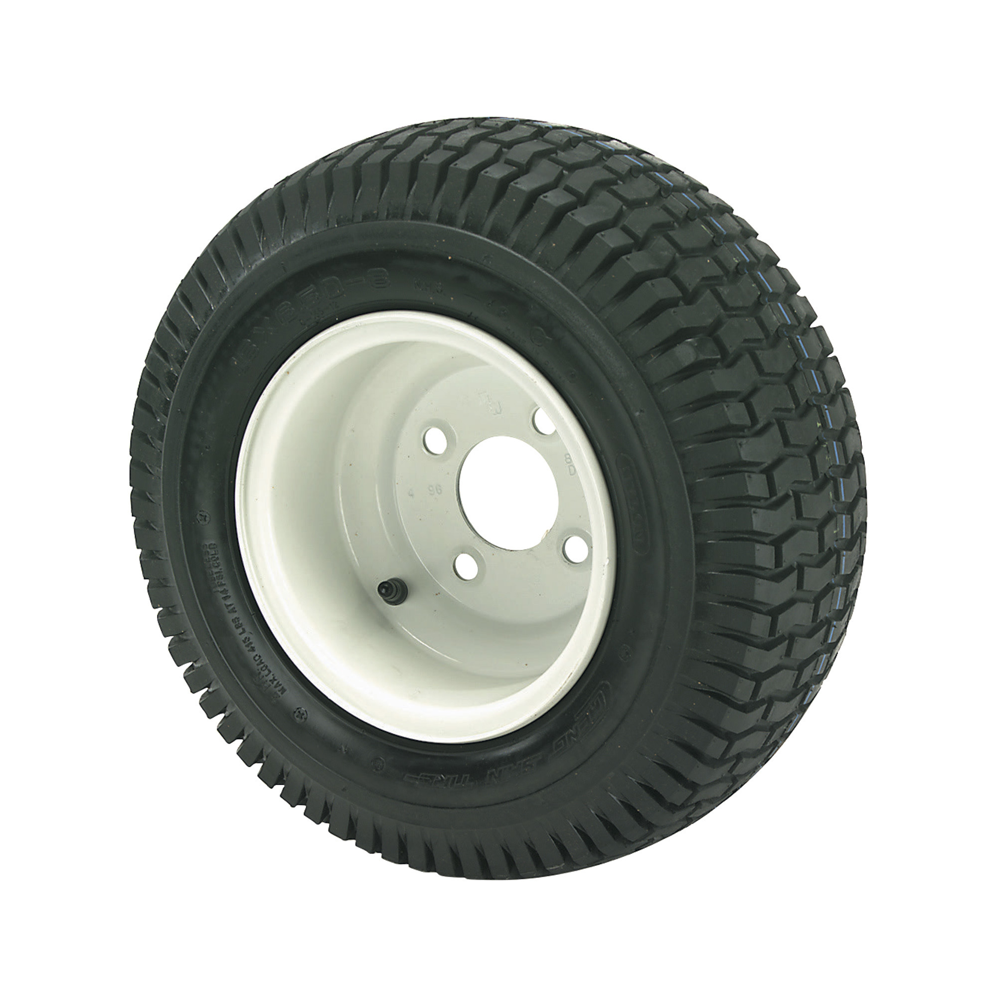 Kenda Golf Cart and Tractor Replacement Tire Assembly, 16 x 6.50-8 ...