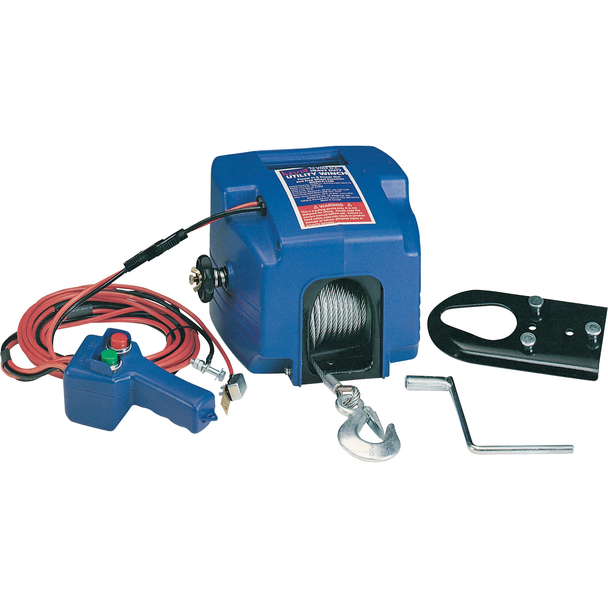 Shinn Fu 30,000lb 12 Volt Winch, Model# P1100 | Northern Tool