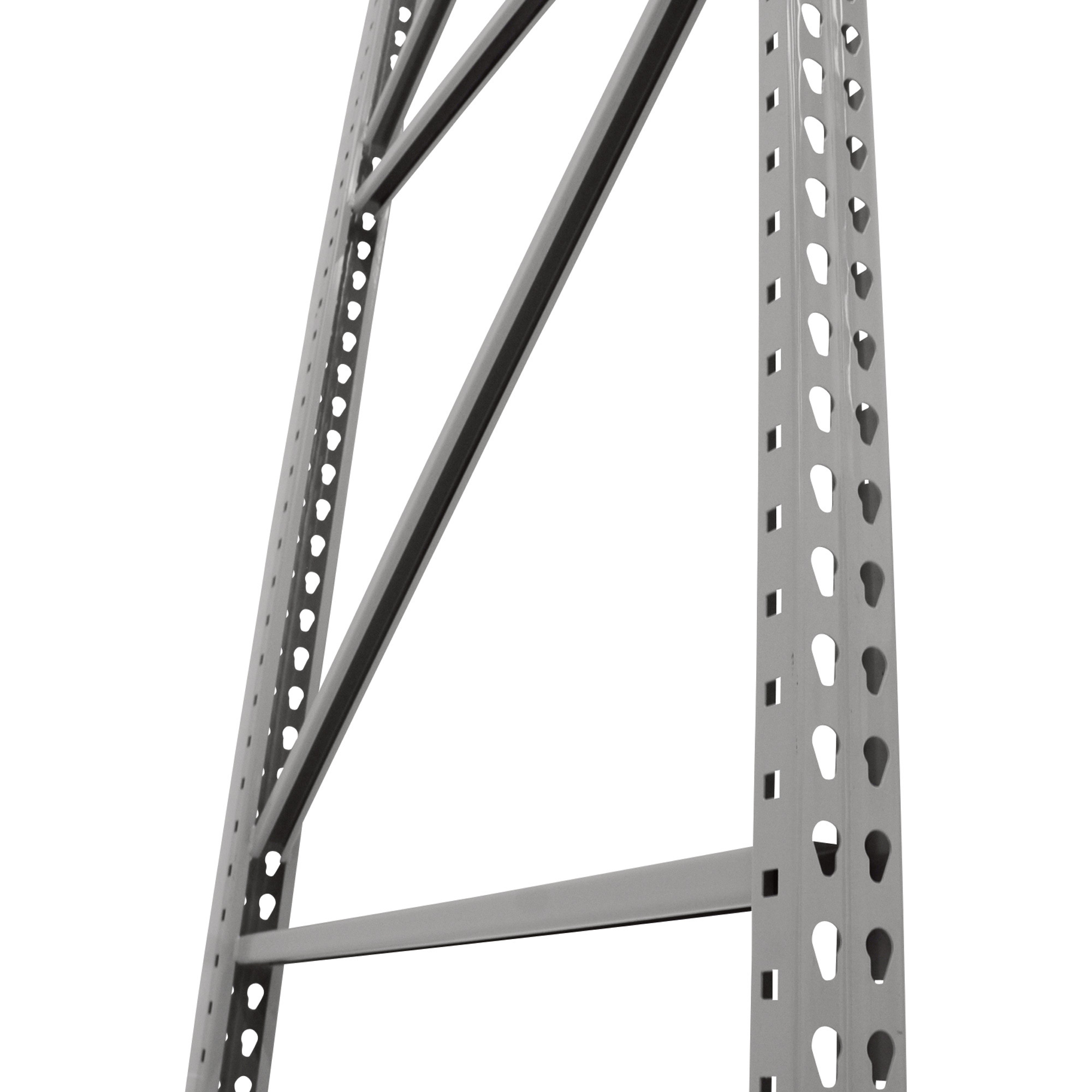 AK Utility Teardrop Pallet Rack Frame, 24in.D x 72in.H, Model# AK-UFI ...