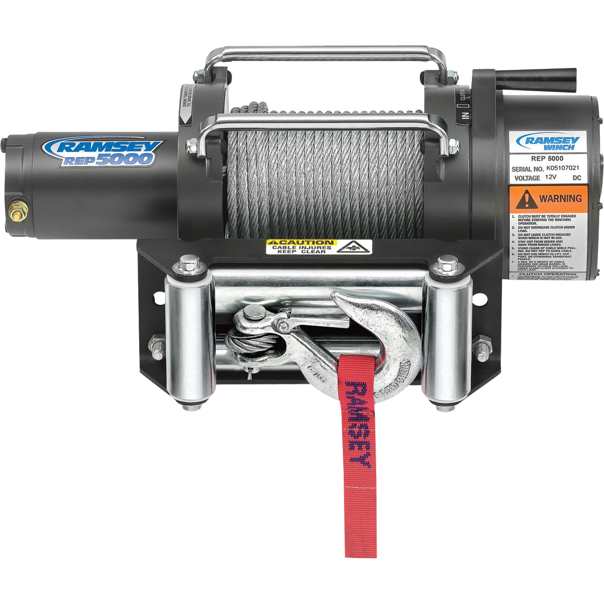 Ramsey 5000lb Reversible Winch, Model# REP 5000 | Northern Tool