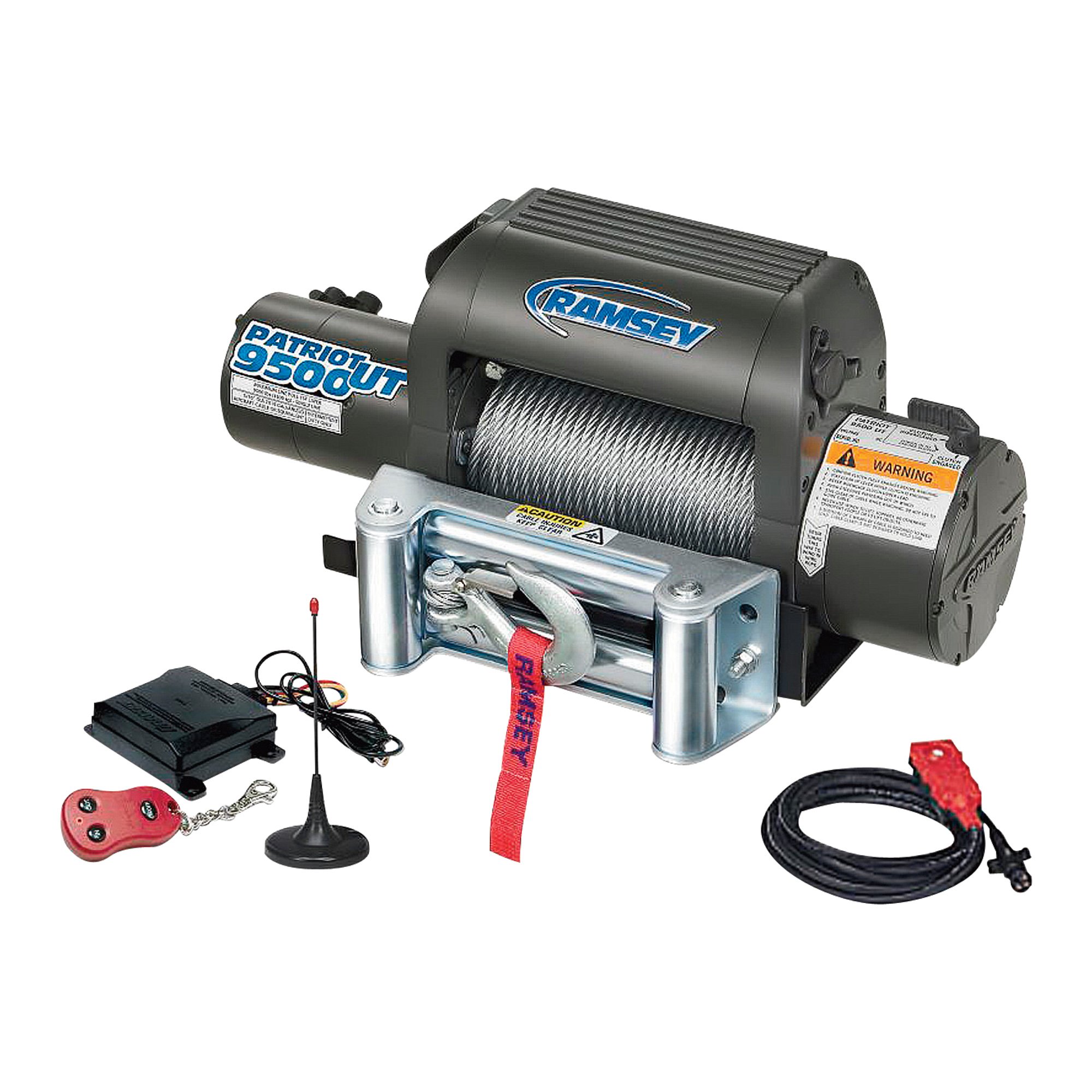 Novawinch, Utility 12V DC Powered Winch, Capacity (Line Pull) 2000 lb ...
