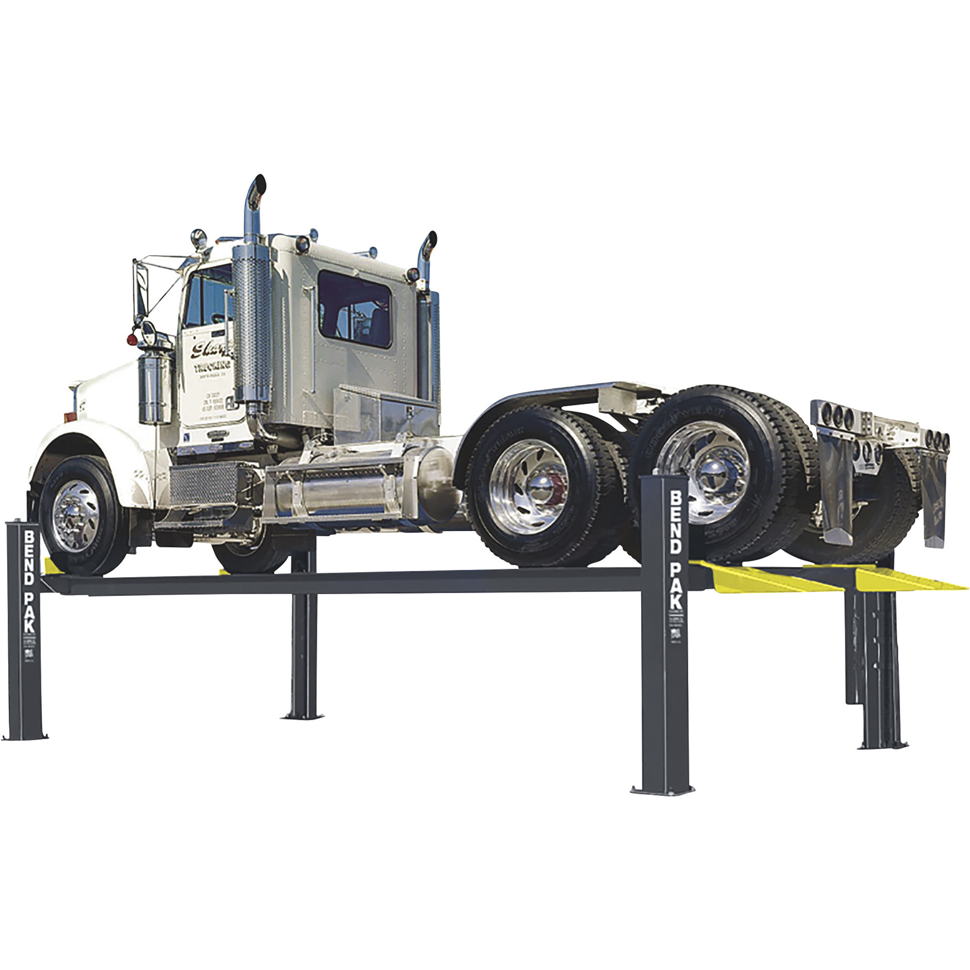 BendPak Open Front Alignment 4-Post Vehicle Lift — 14,000-Lb. Capacity ...