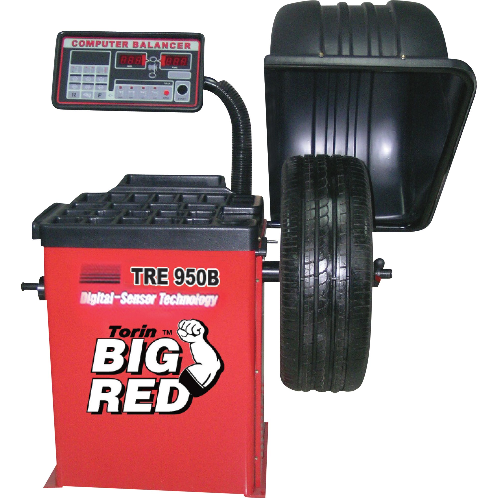 Torin Big Red Wheel Balancer with Protective Cover — Model# TRE0950B ...