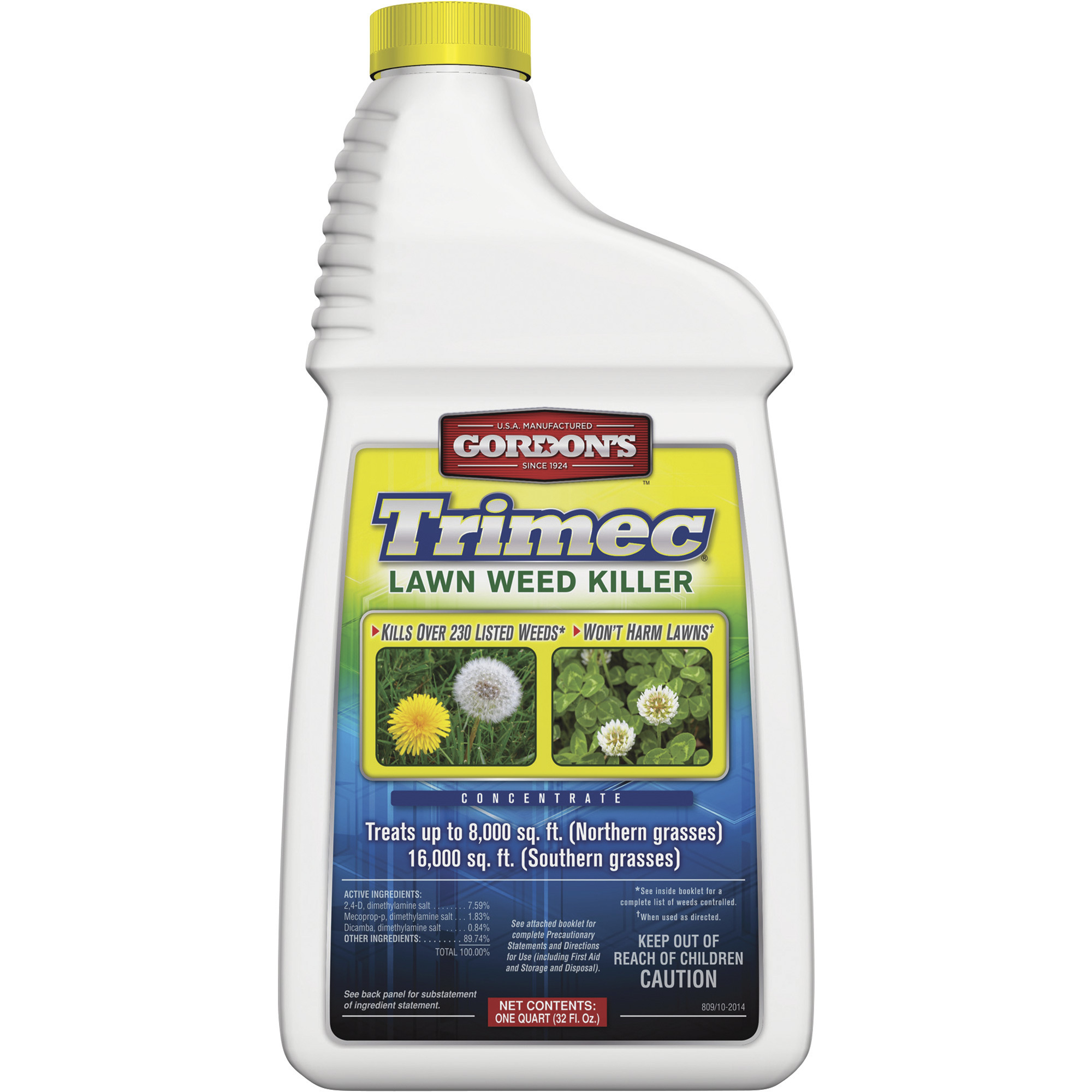 Gordon's Trimec Lawn Weed Killer, Treats up to 8000 Sq. Ft. (Northern ...