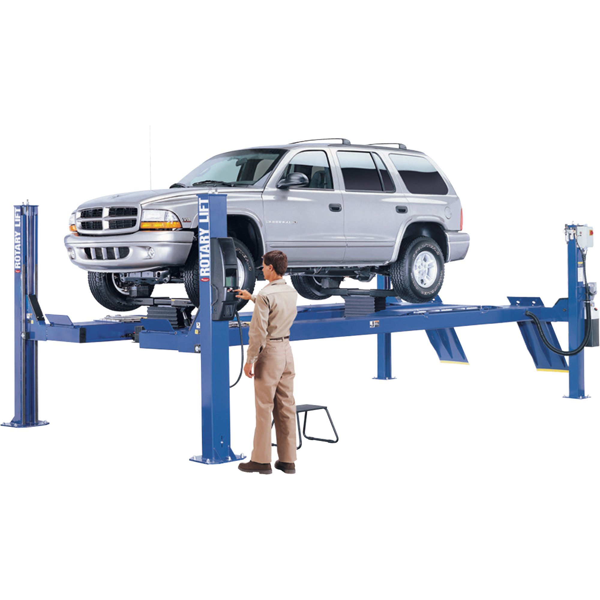 Rotary Four Post Vehicle Lift With Inbay Technology — 12,000lb ...