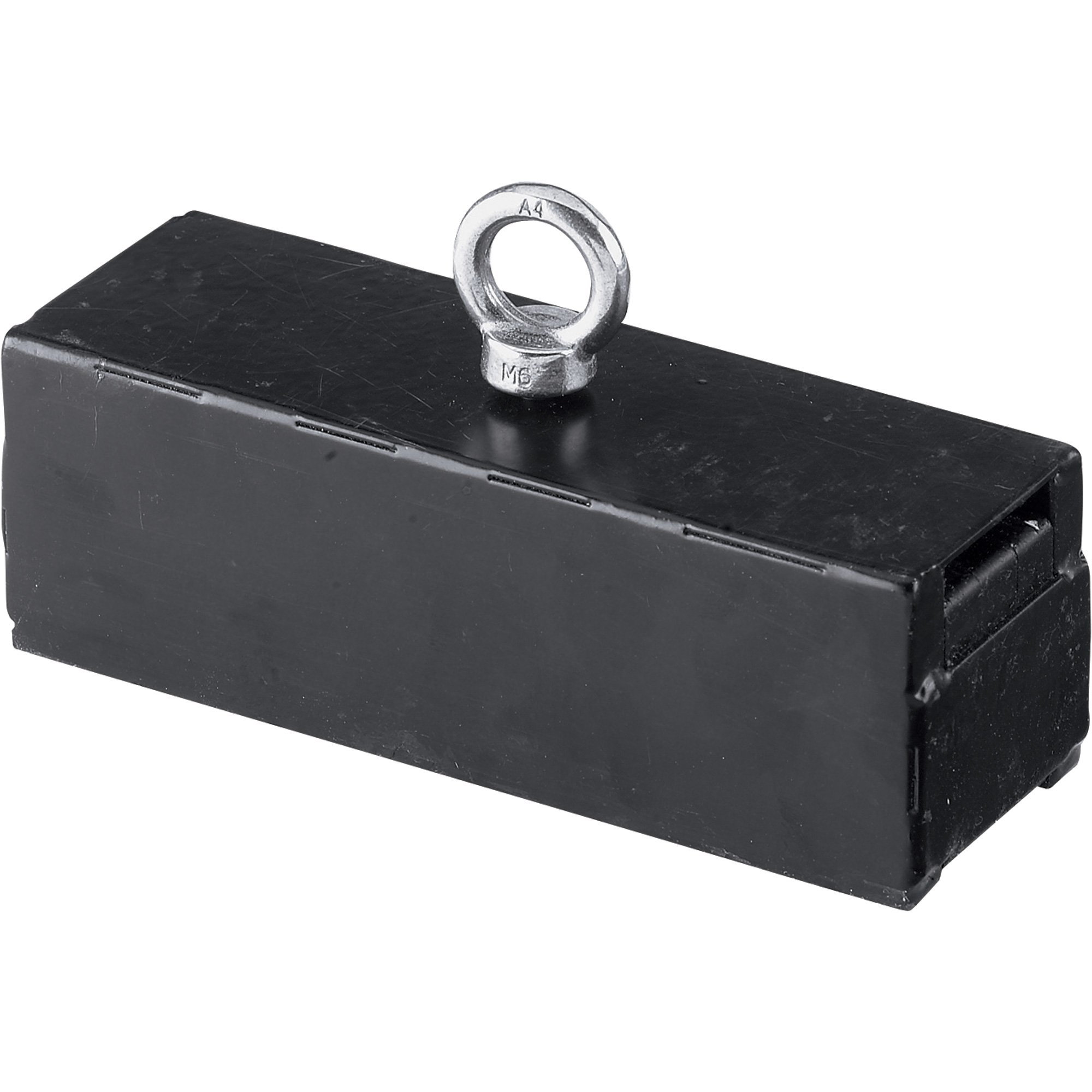 AMK Magnetics Black Heavy-Duty Holding/Retrieving Magnet — 225-Lb ...
