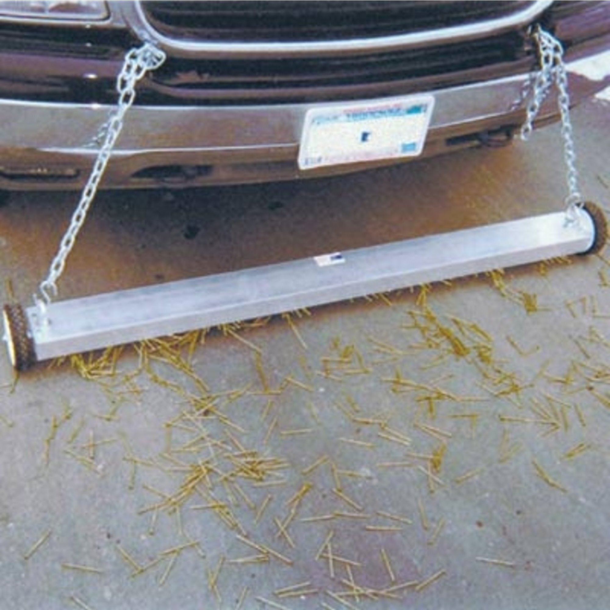 AMK Manufacturing Roadmag Magnetic Sweeper with Wheels, 60in. Length ...