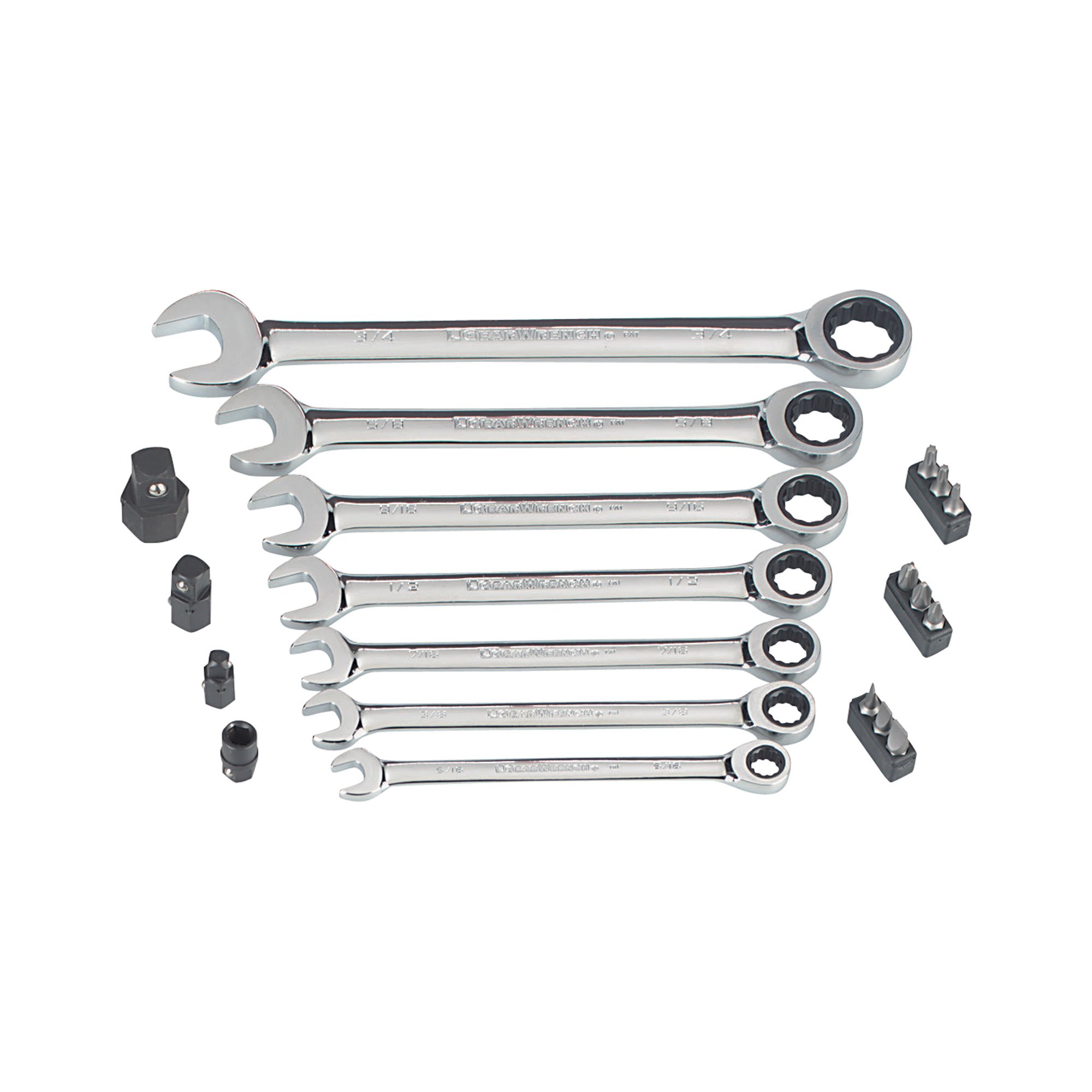 GearWrench Ratcheting Wrenches — 20-Pc. SAE Set | Northern Tool