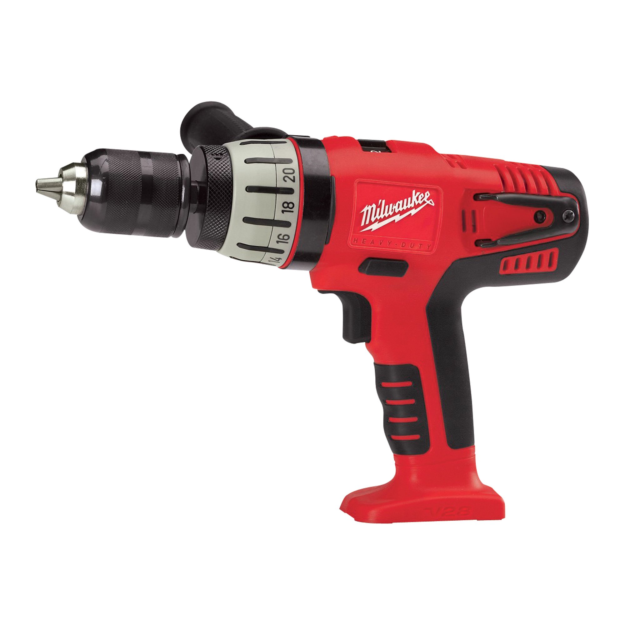 Milwaukee Cordless Hammer Drill — Tool Only, 28 Volt, Model# 0724-20 ...