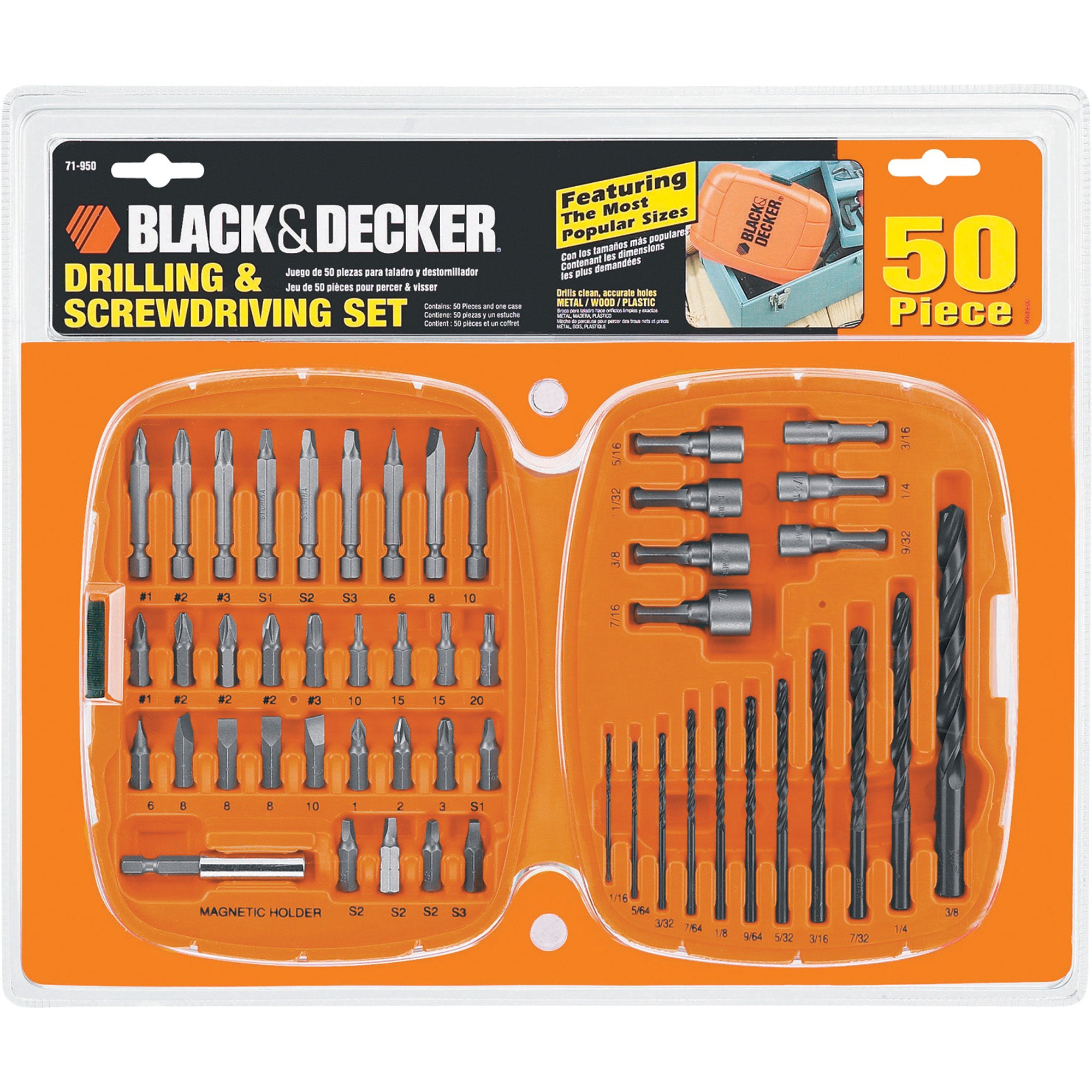 Black and Decker 50-Pc. Drilling/Screwdriver Set | Northern Tool
