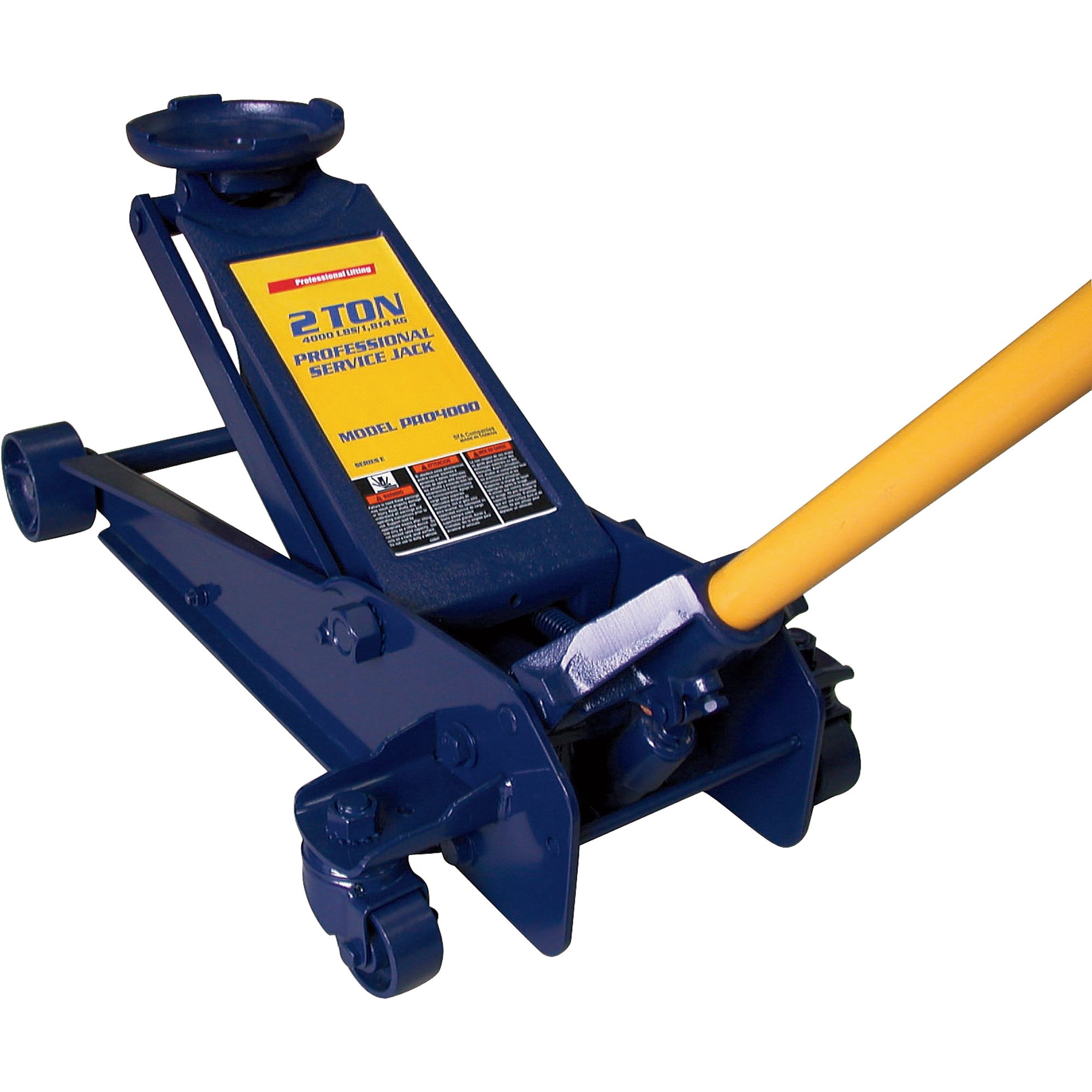 Omega Automotive 2-Ton Service Jack Lifts from 4 1/4in. to 20in. High ...