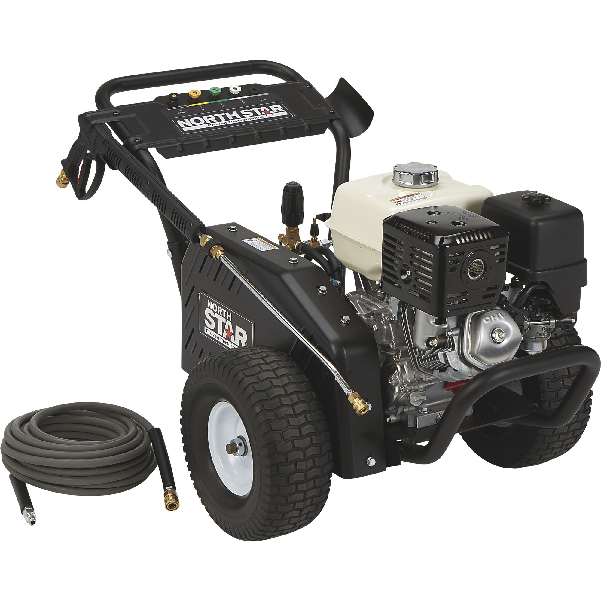 NorthStar Gas Cold Water Pressure Washer, 5000 PSI, 5.0 GPM, Honda ...