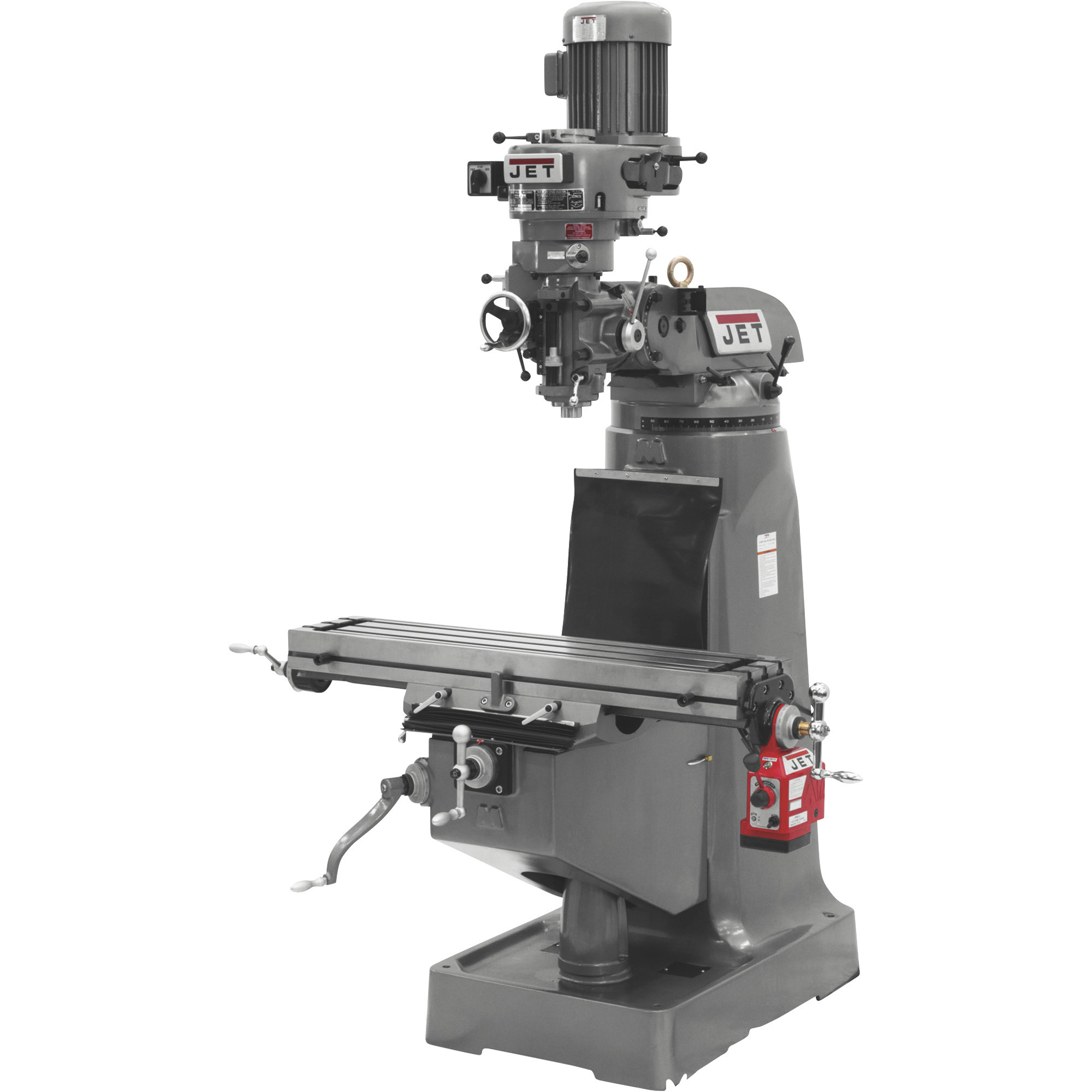 JET Vertical Milling Machine, 16-Speed, 2 HP, 230V, Model# JTM-1 ...