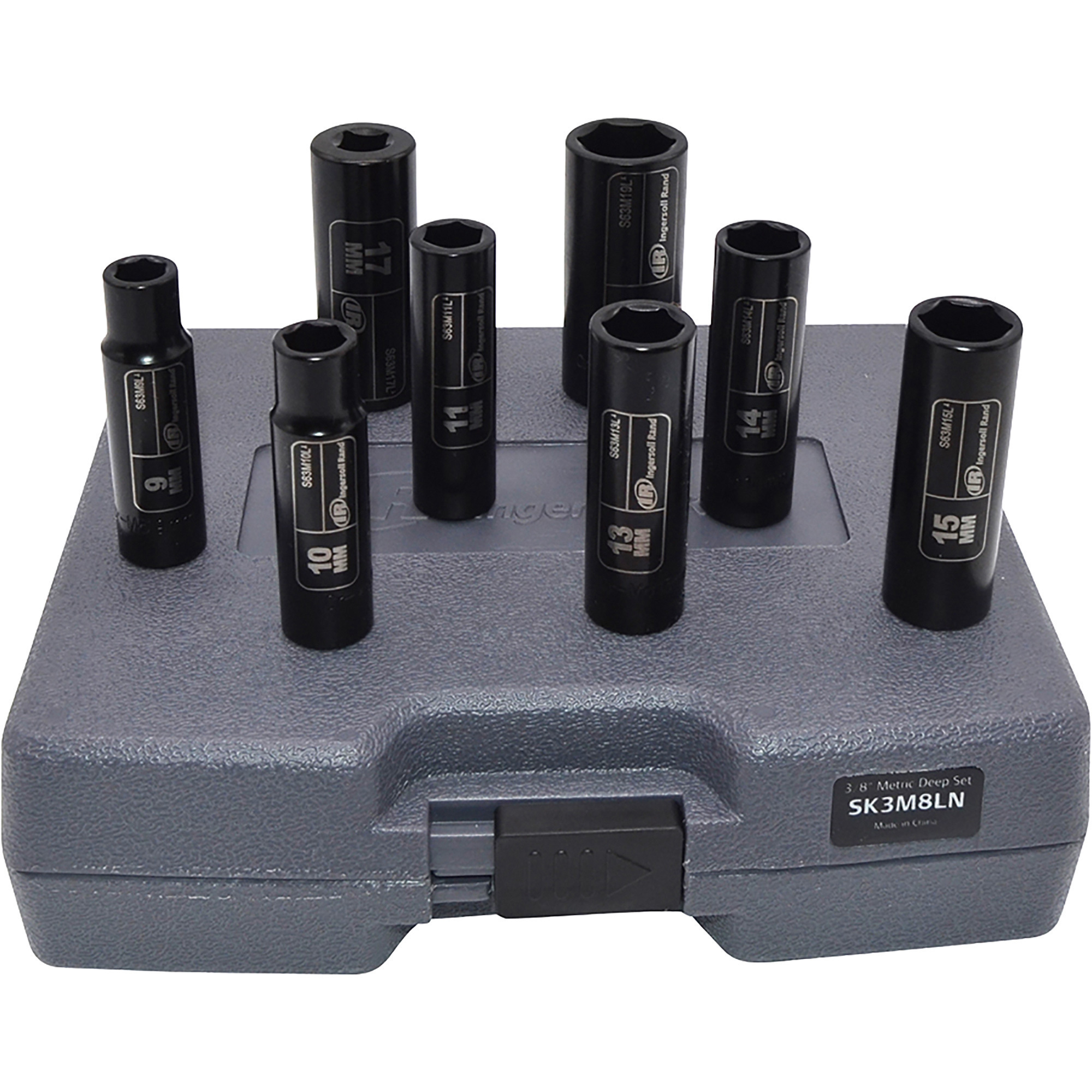 Klein Tools, KNECT 1/2in. Drive Deep Well Impact Socket Set,, Pieces ...