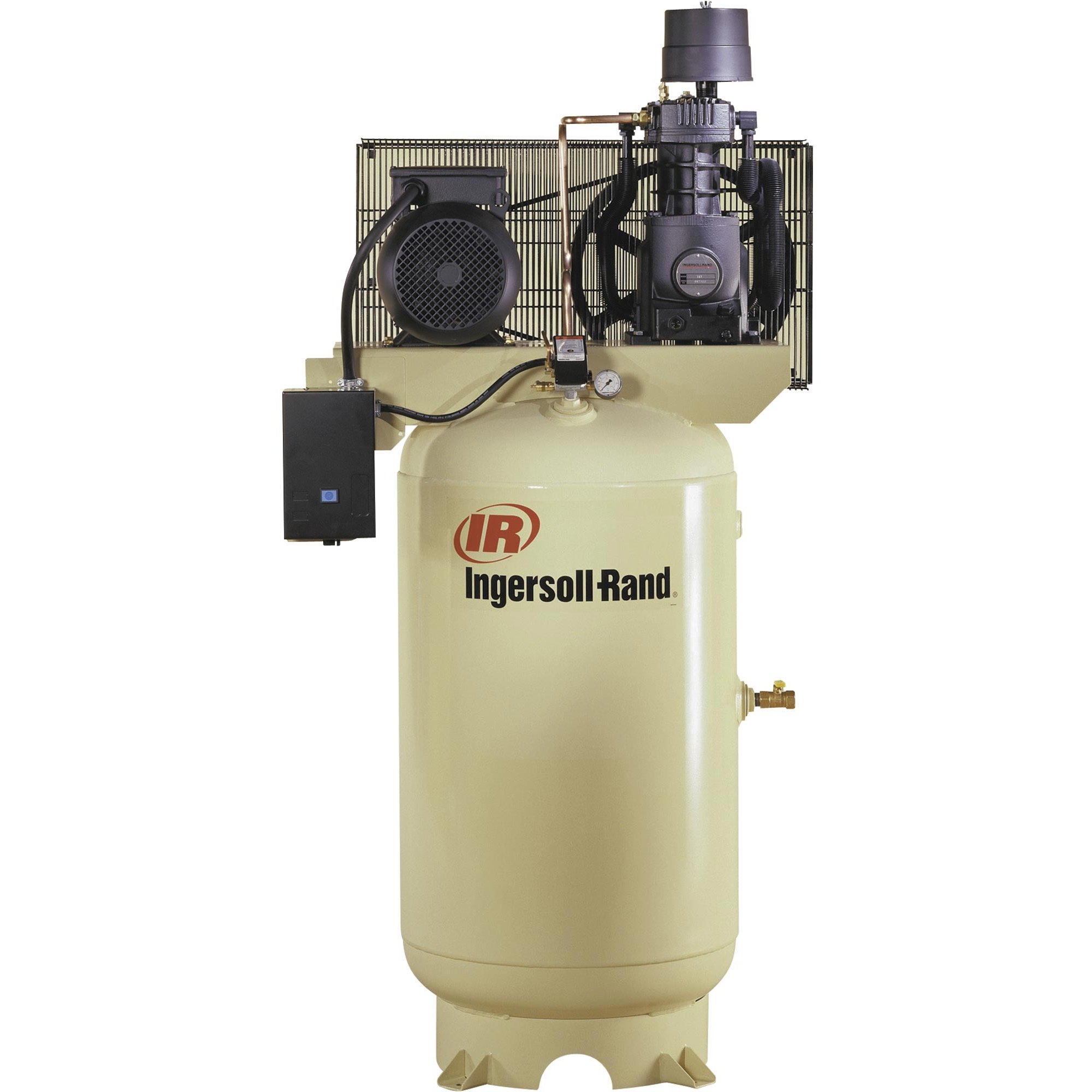 Ingersoll Rand Electric Stationary Air Compressor — 7.5 HP, 25 CFM At ...