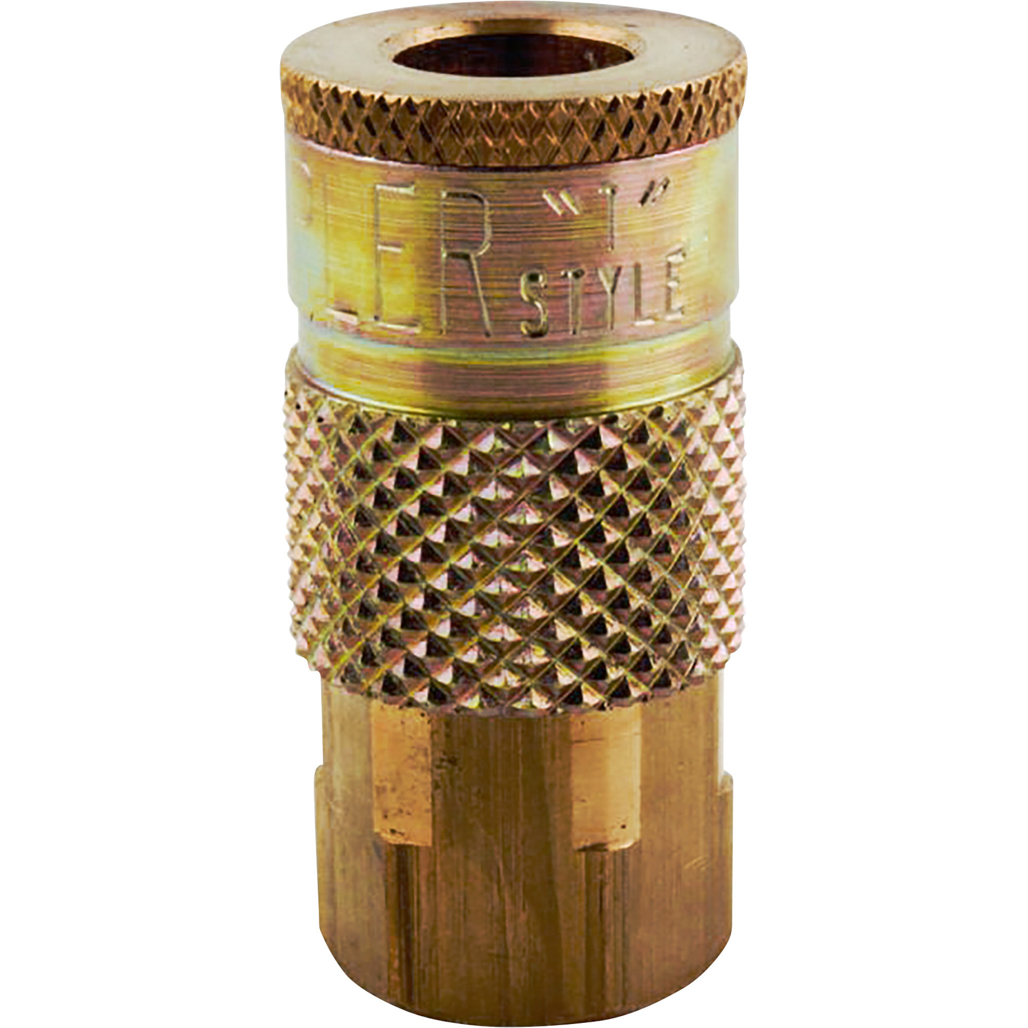 Milton 1/4in. FNPT Female T-Style Air Compressor Quick Connect Fitting ...