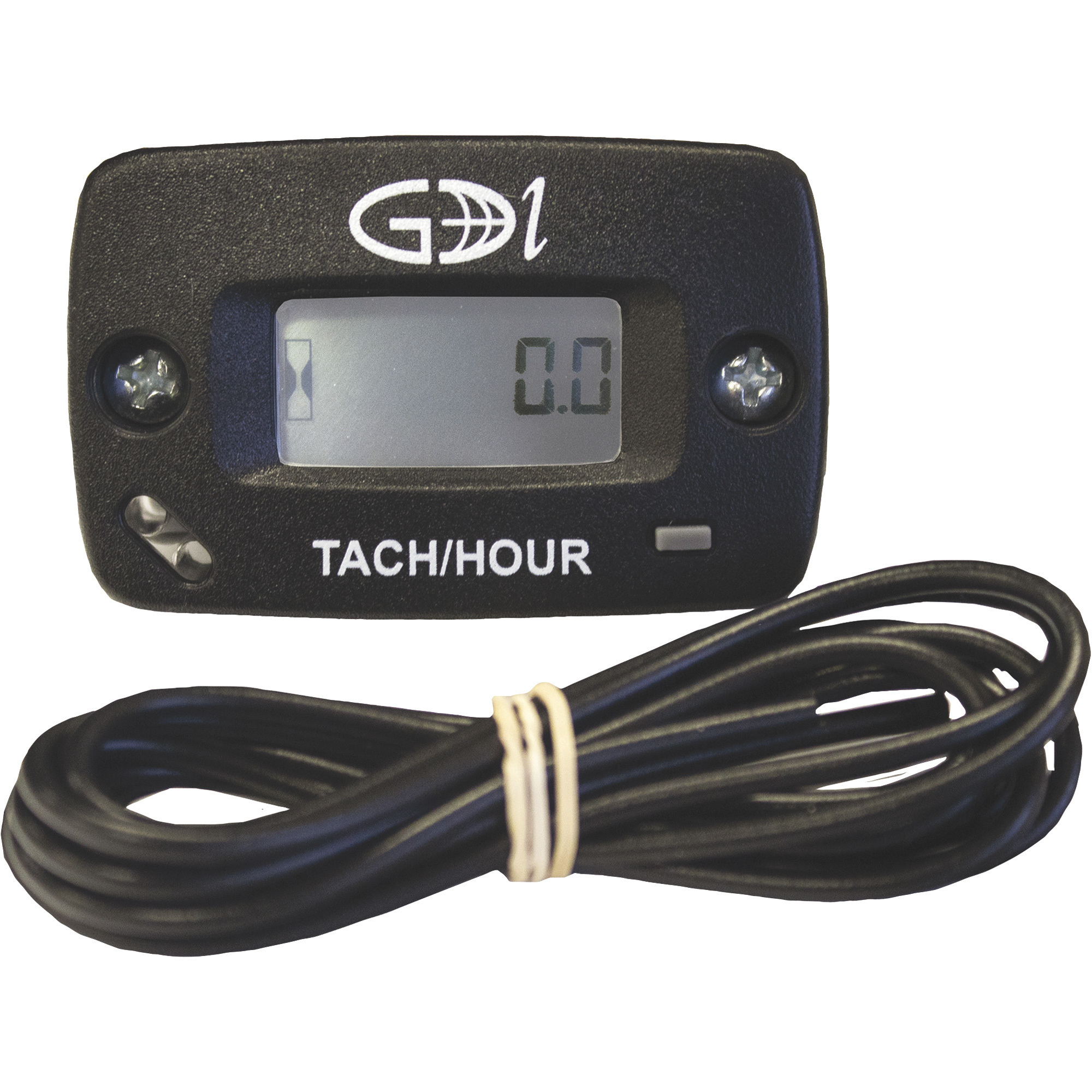 GDI Surface-Mount Hour Meter with Tachometer, Model# N111-0100-1005 ...