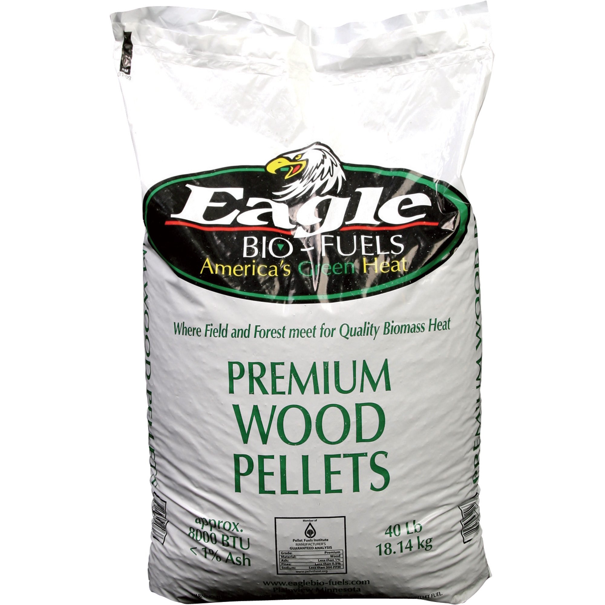 Eagle Bio-Fuels Premium Wood Pellets, 40 Lb. Bag | Northern Tool