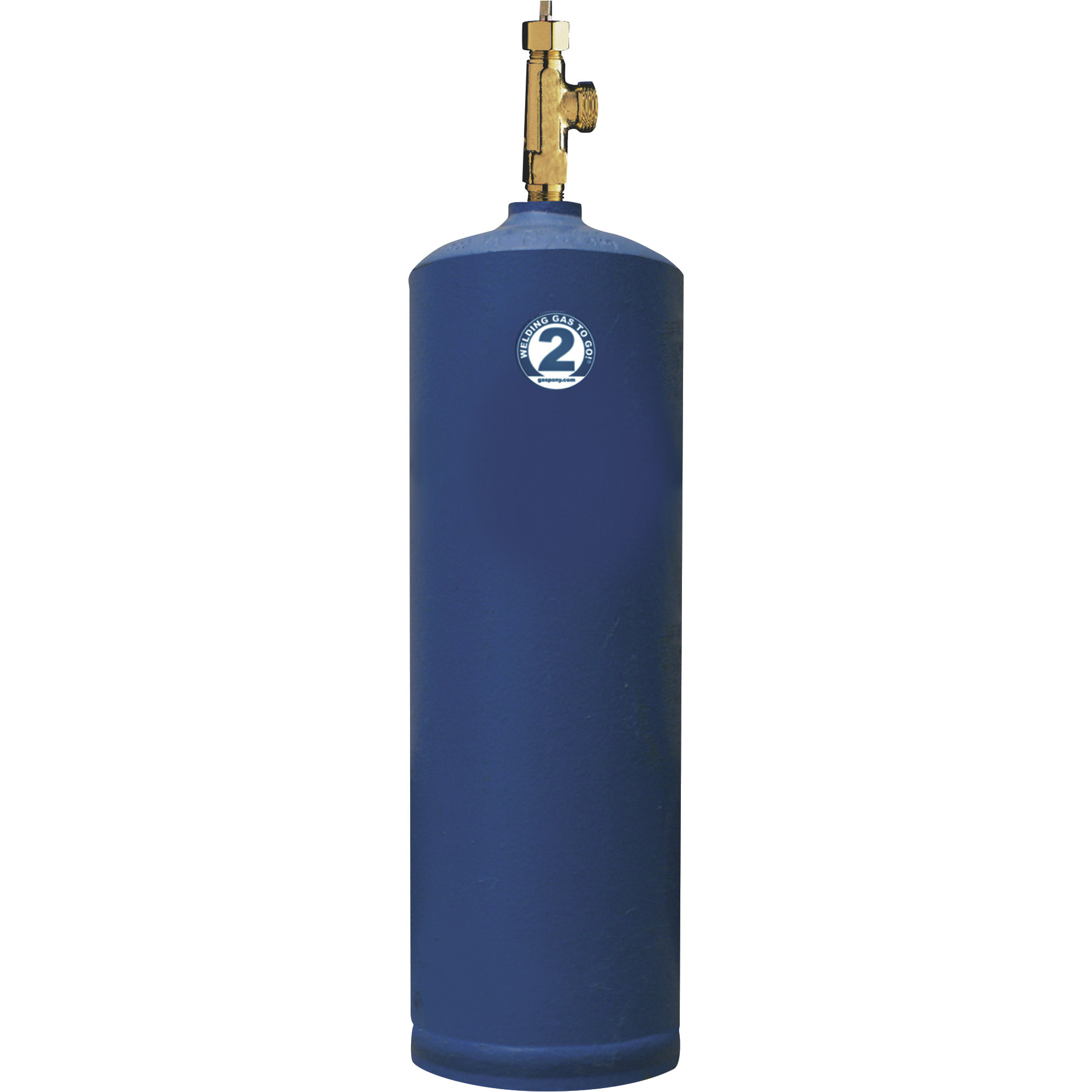Thoroughbred Acetylene Gas Cylinder — Size #2, 40CF | Northern Tool