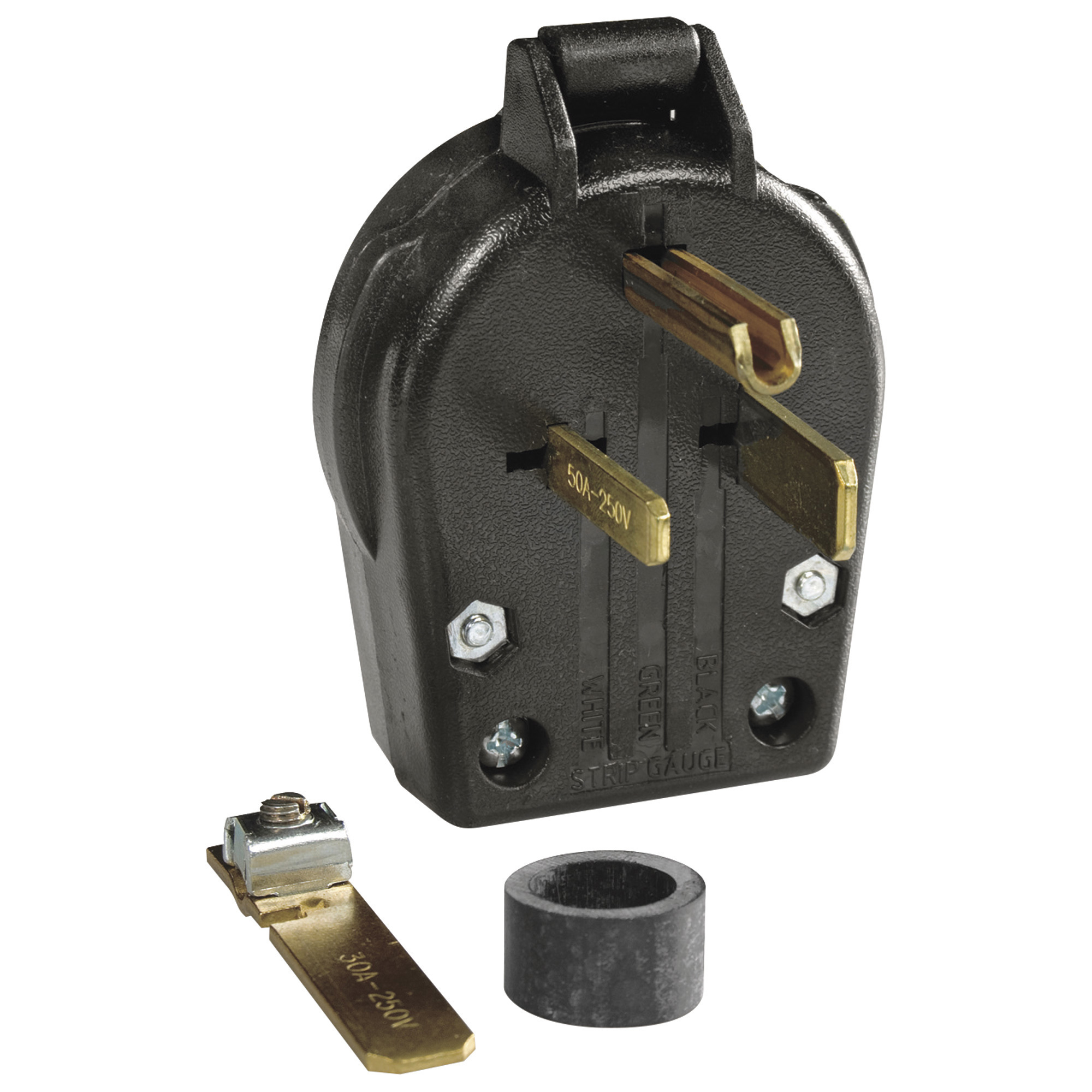 Hobart Power Welding Plug 230 Volt Male Plug-Pin Type, 50 Amps, Model ...