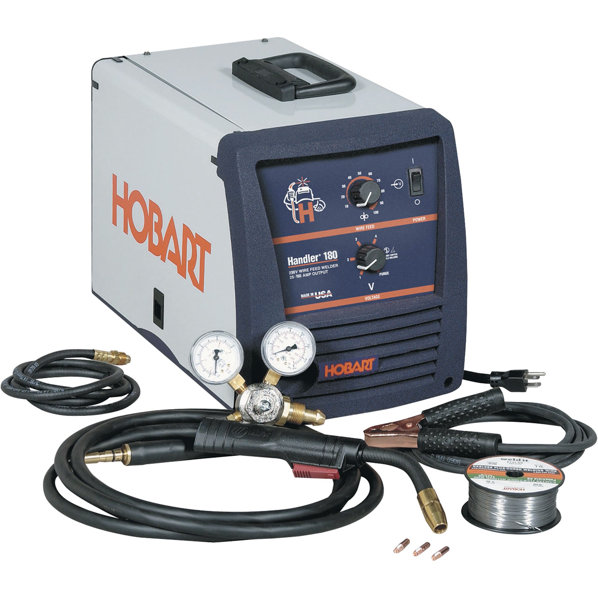Hobart Handler 180 MIG Welder — 230 Volt, 180 Amp, Model# 500501 ...