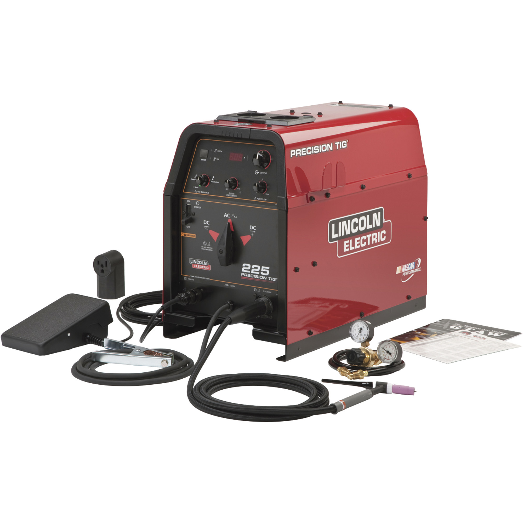 Lincoln Electric Precision TIG 225 AC/DC TIG Welder Ready-Pak, 230V ...