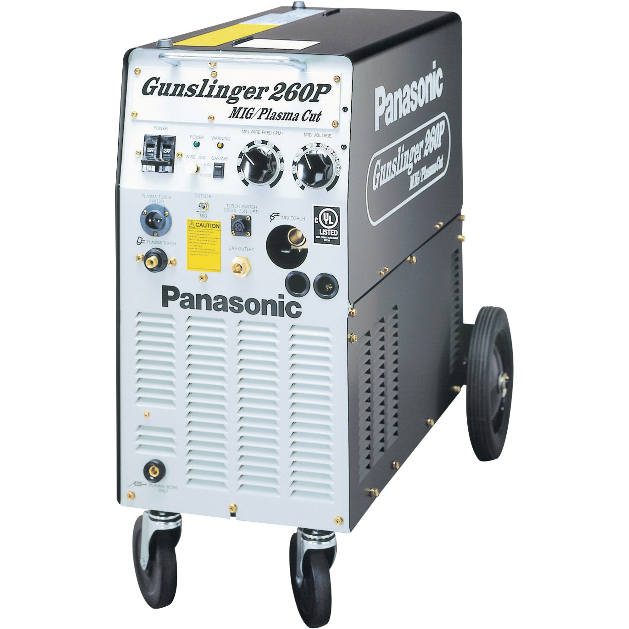 Panasonic Gunslinger 260P™ Air Plasma Cutting/MIG Welding System ...