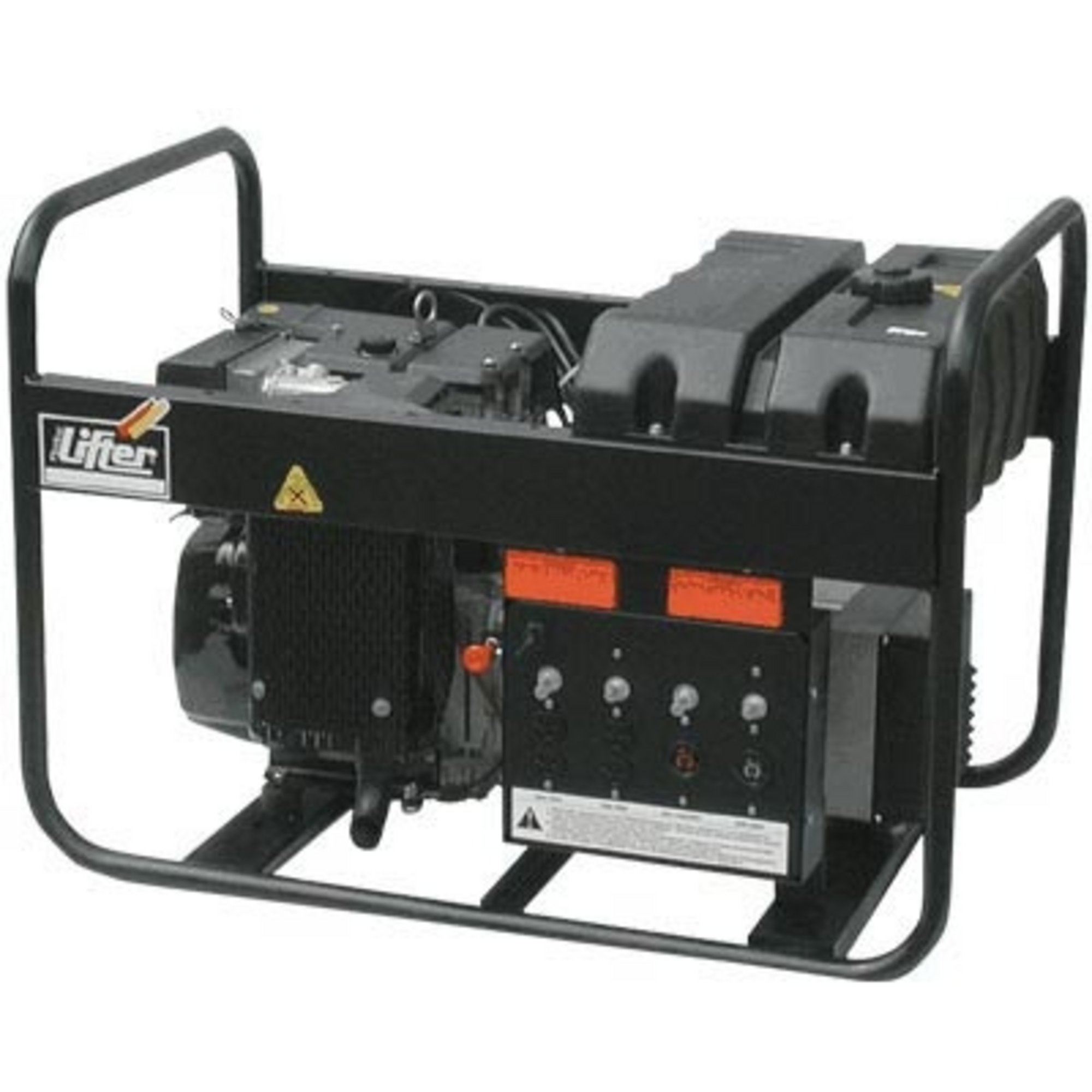 16 HP, 9500 Watt Diesel Generator Runs 12 1/2 hours at 3/4 Load ...