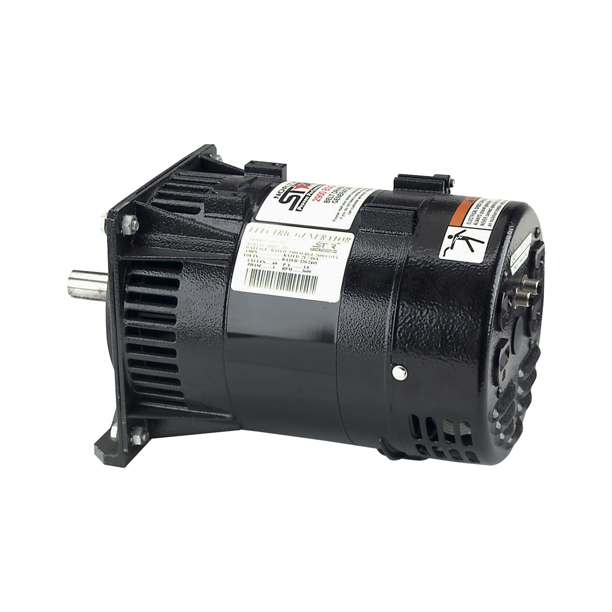NorthStar Belt-Driven Generator Head, 10,000 Surge Watts, 9600 Rated ...