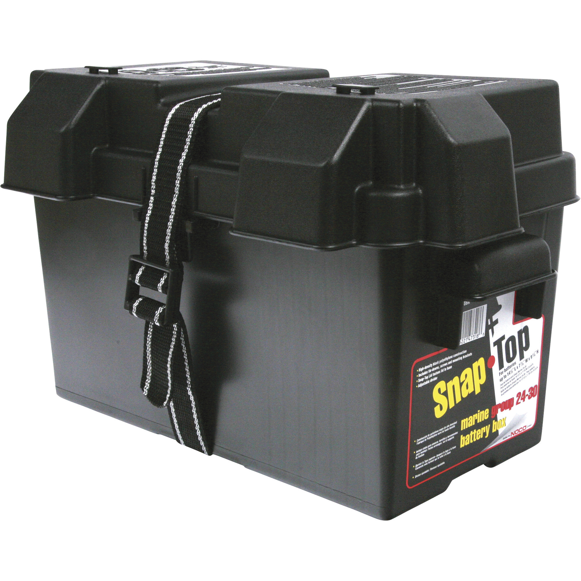 Noco Heavy-Duty Large Battery Box, Model# HM318BK | Northern Tool