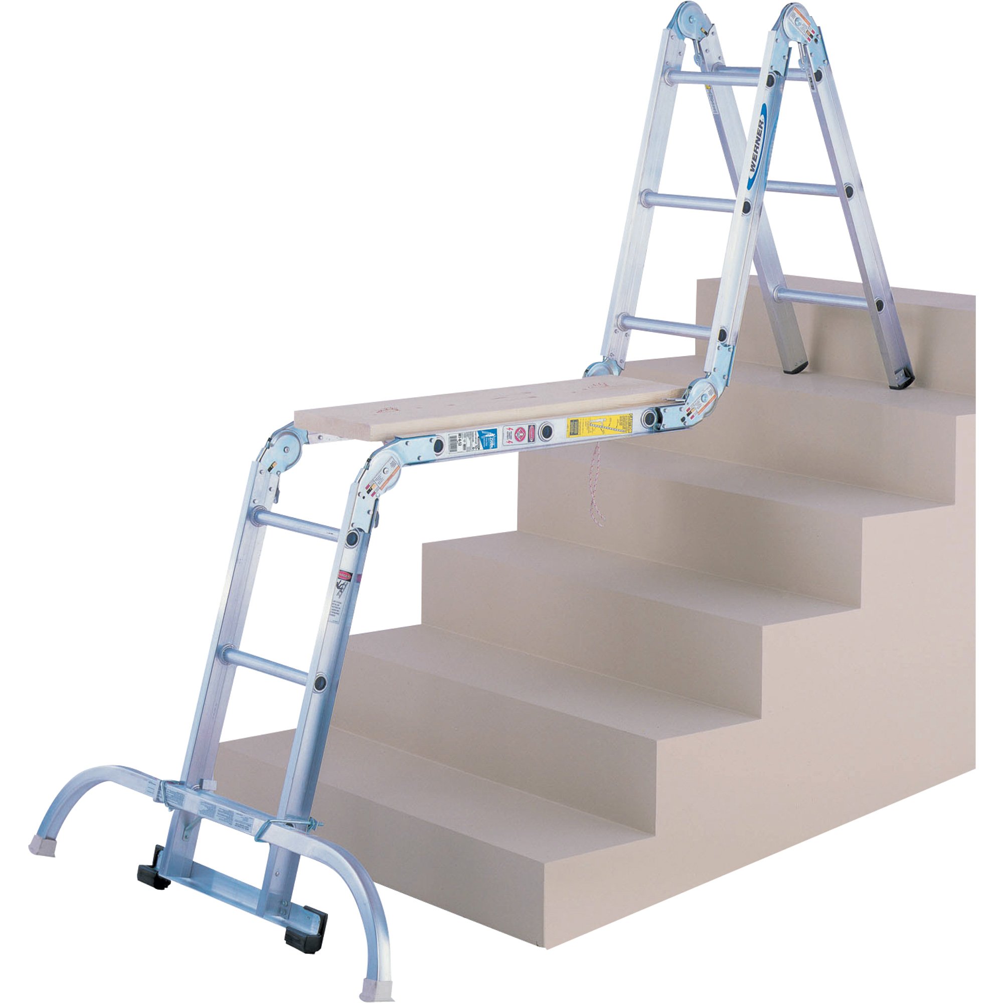Werner Articulated Ladder — 12Ft., Model# M1-6-12 | Northern Tool