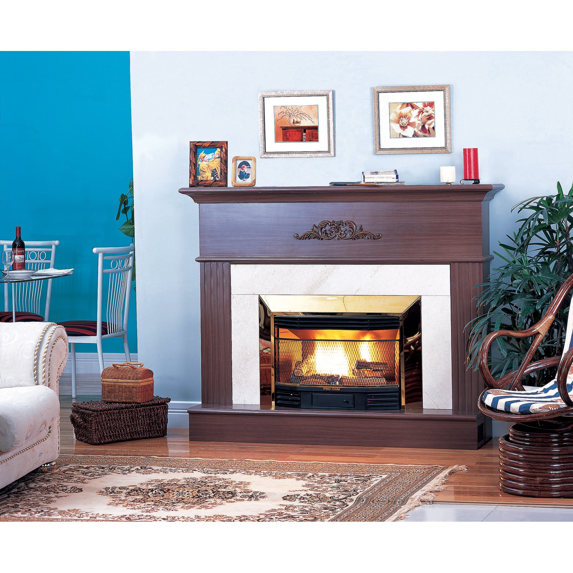 ProCom Natural Gas Vent-Free Gas Firebox | Northern Tool