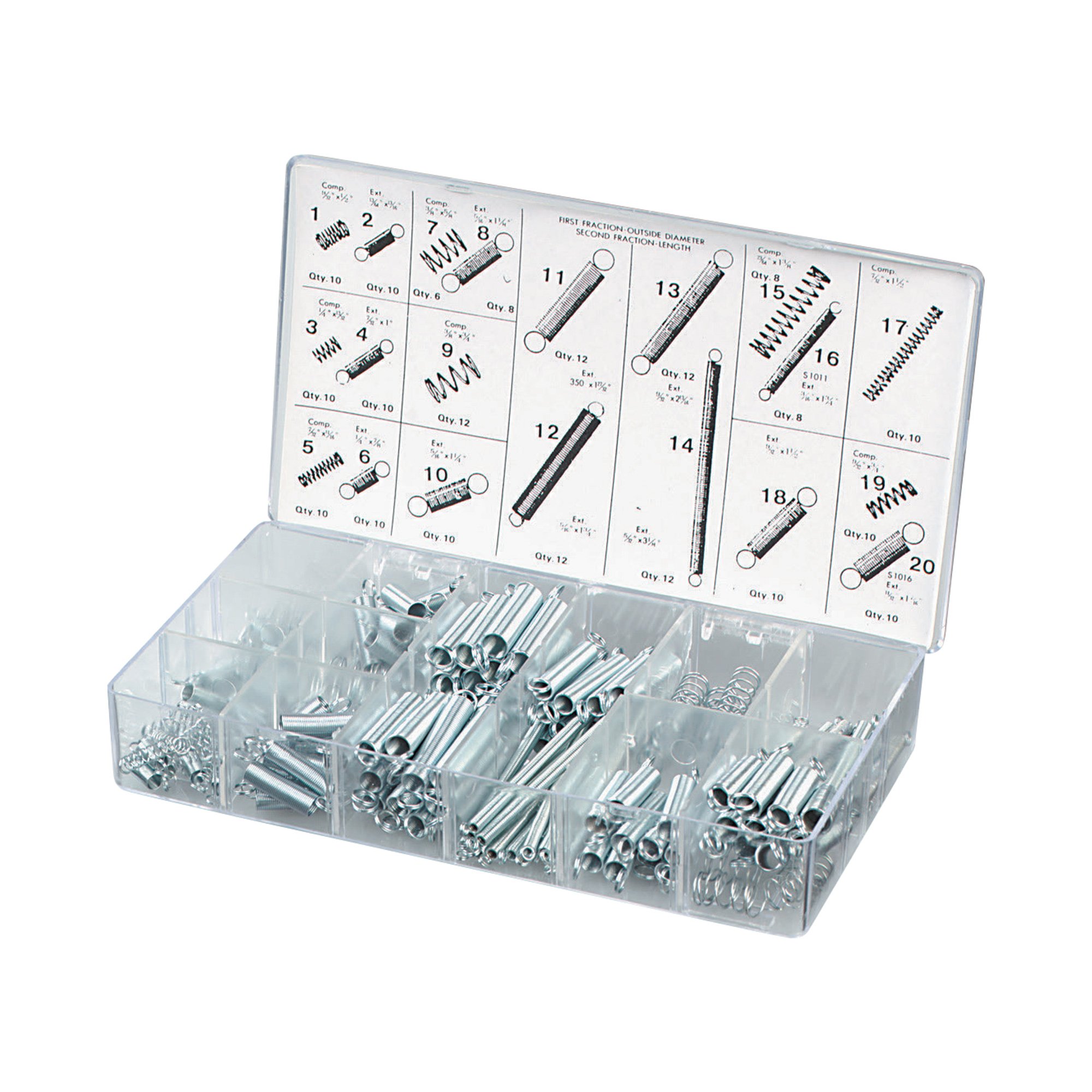 Northern Industrial Tools Spring Assortment — 200 Piece | Northern Tool