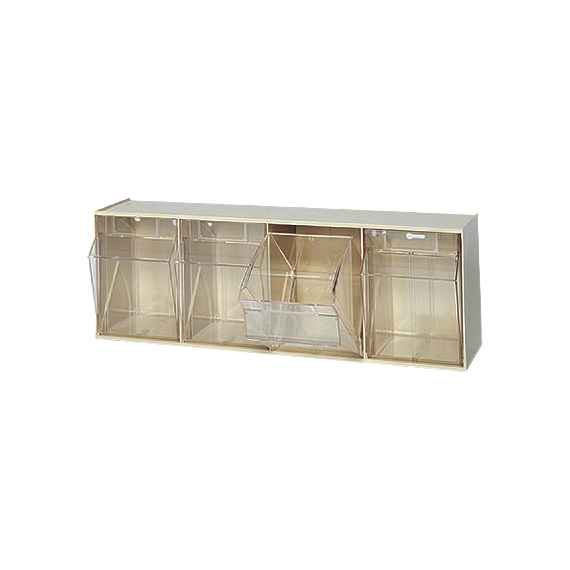 Quantum Storage Clear Tip Out Bin — 6 5/8in. x 23 5/8in. x 8 1/8in ...