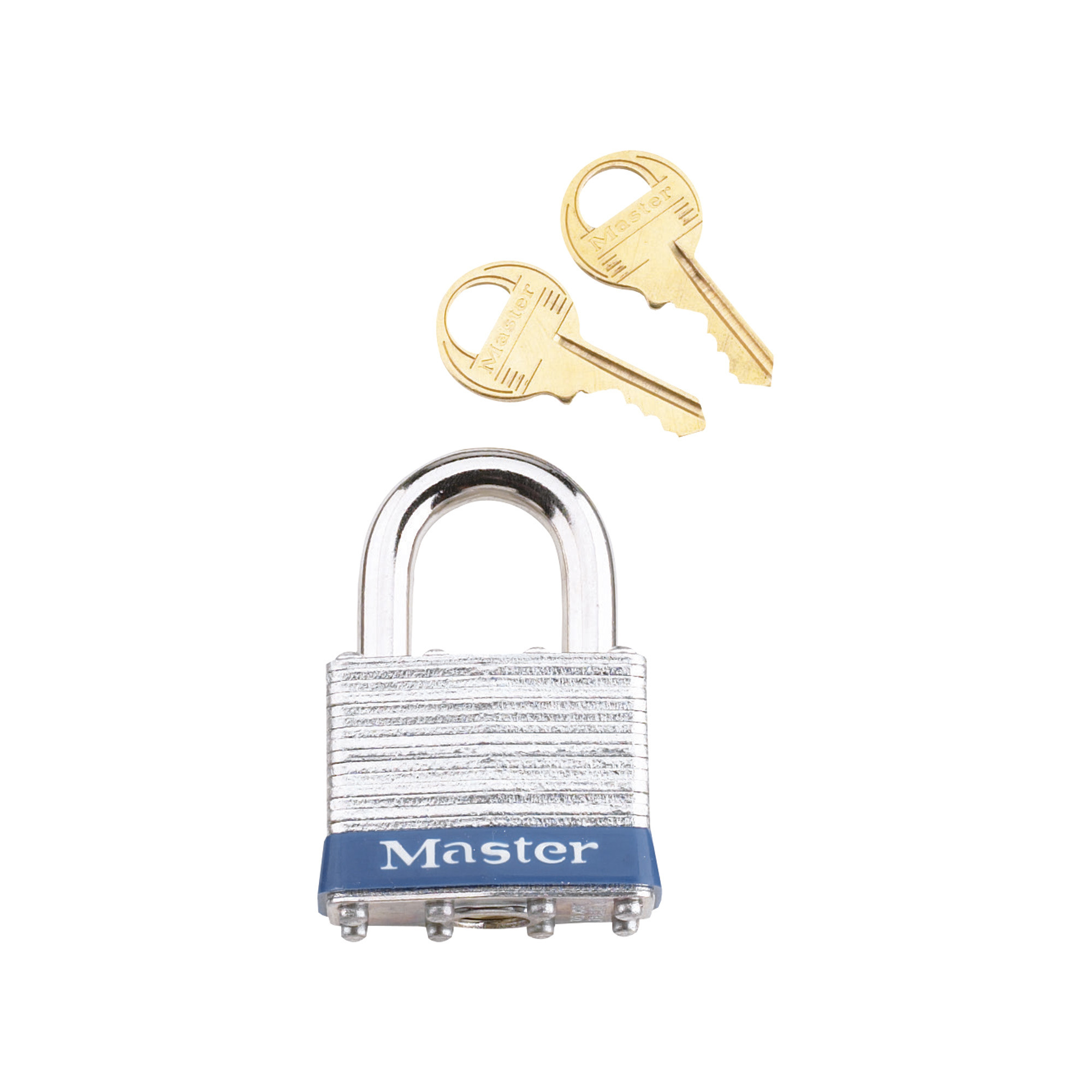 Master Lock 1 3/4in. Shrouded Steel Keyed Different Padlock, Model# 1D ...