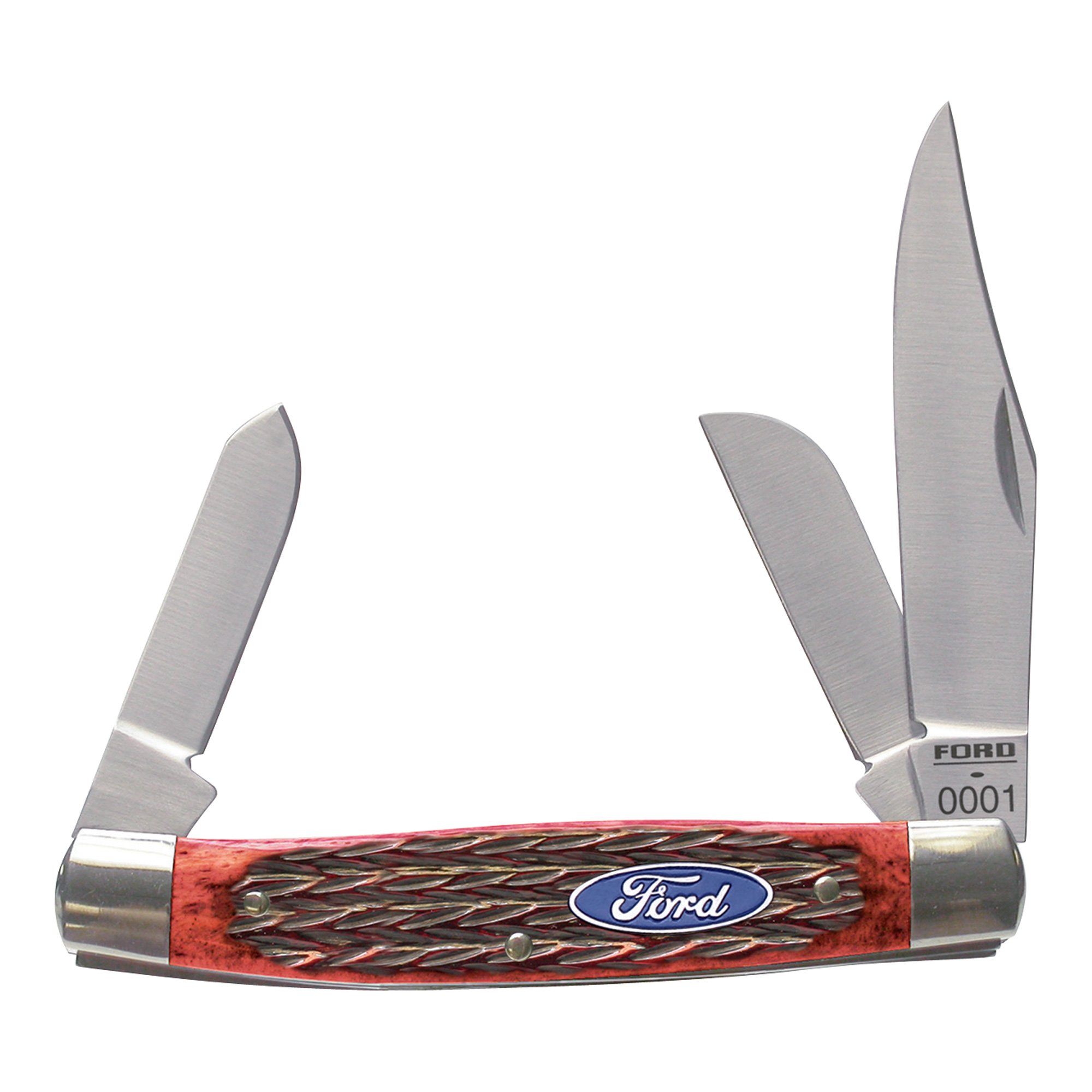 Ford Large Three-Blade Stockman Knife, Model# FD0035RBNB | Northern Tool