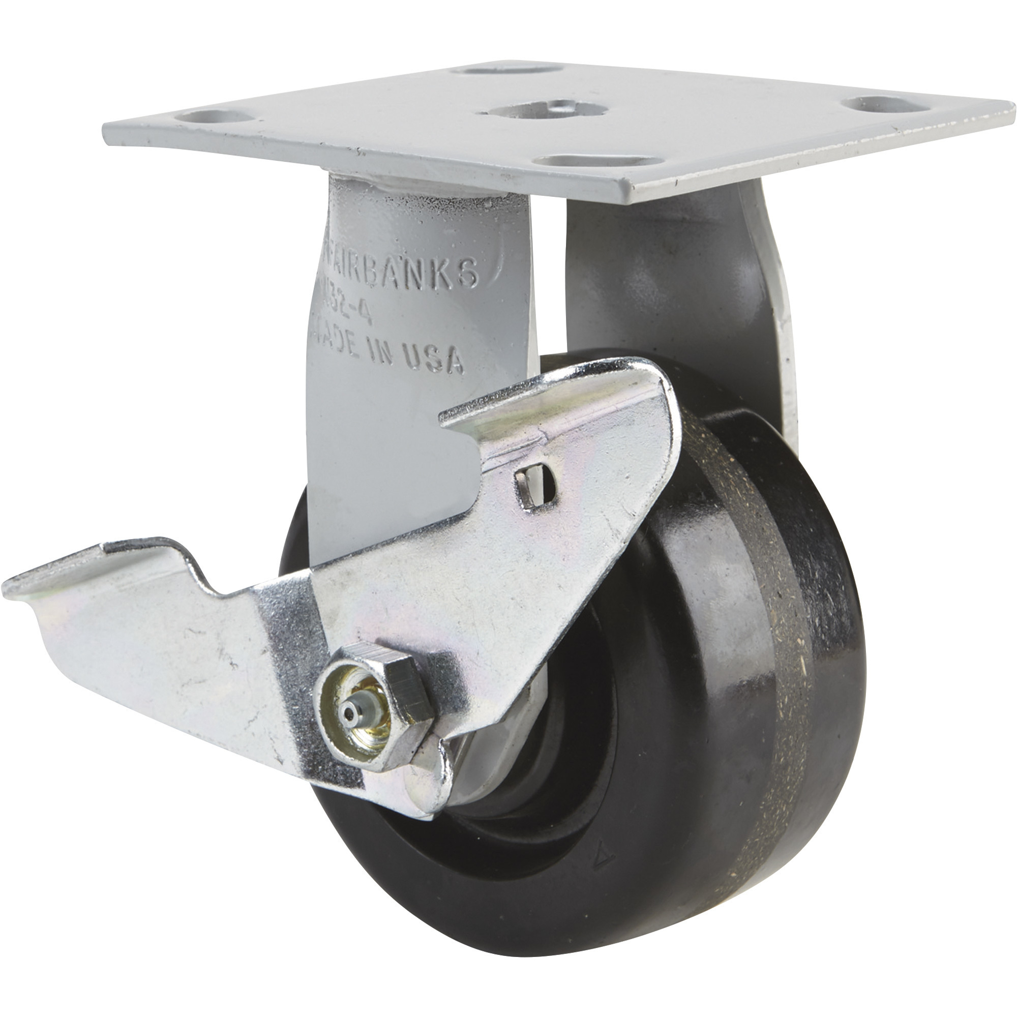 Ironton 3in. Rigid Steel Caster — 600-Lb. Capacity | Northern Tool